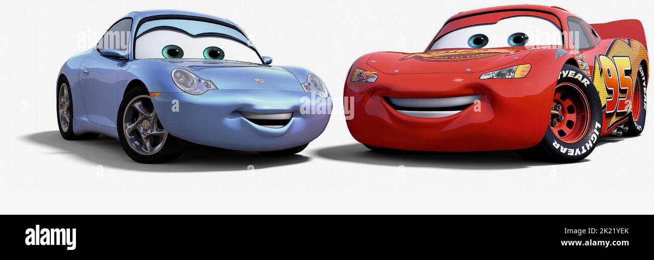 Lightning mcqueen sally carrera cars immagini e fotografie stock ad ...