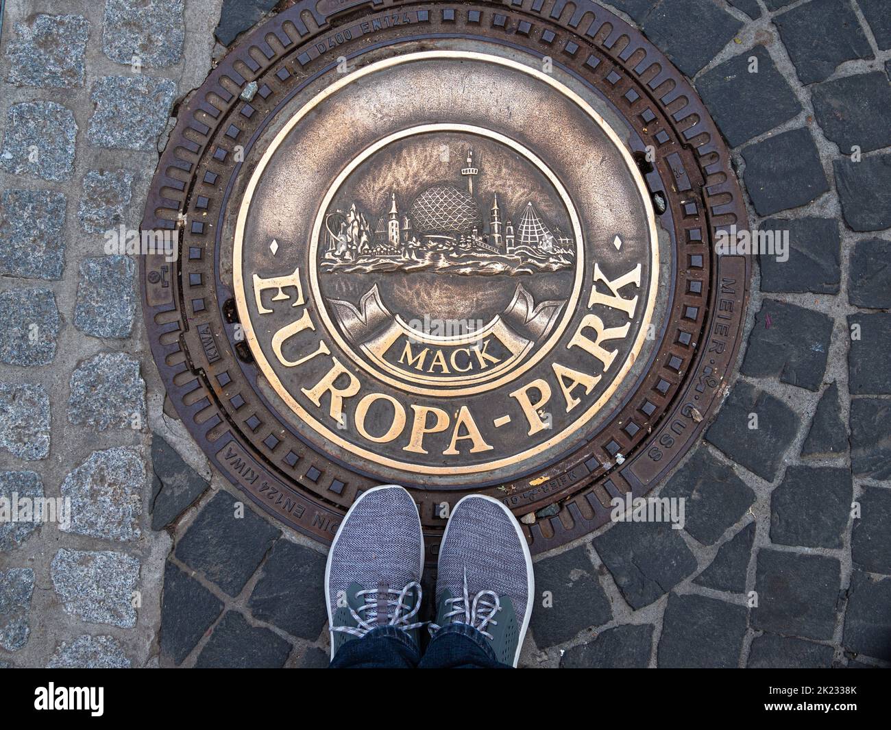 Rust, Germania - 1 settembre 2022: L'Europa-Park è il più grande parco ...