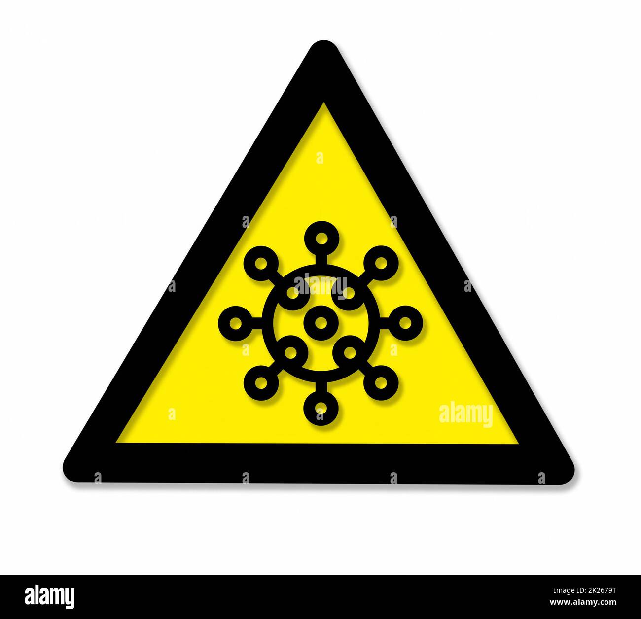Segnaletica di pericolo triangolo giallo Immagini senza sfondo e Foto ...