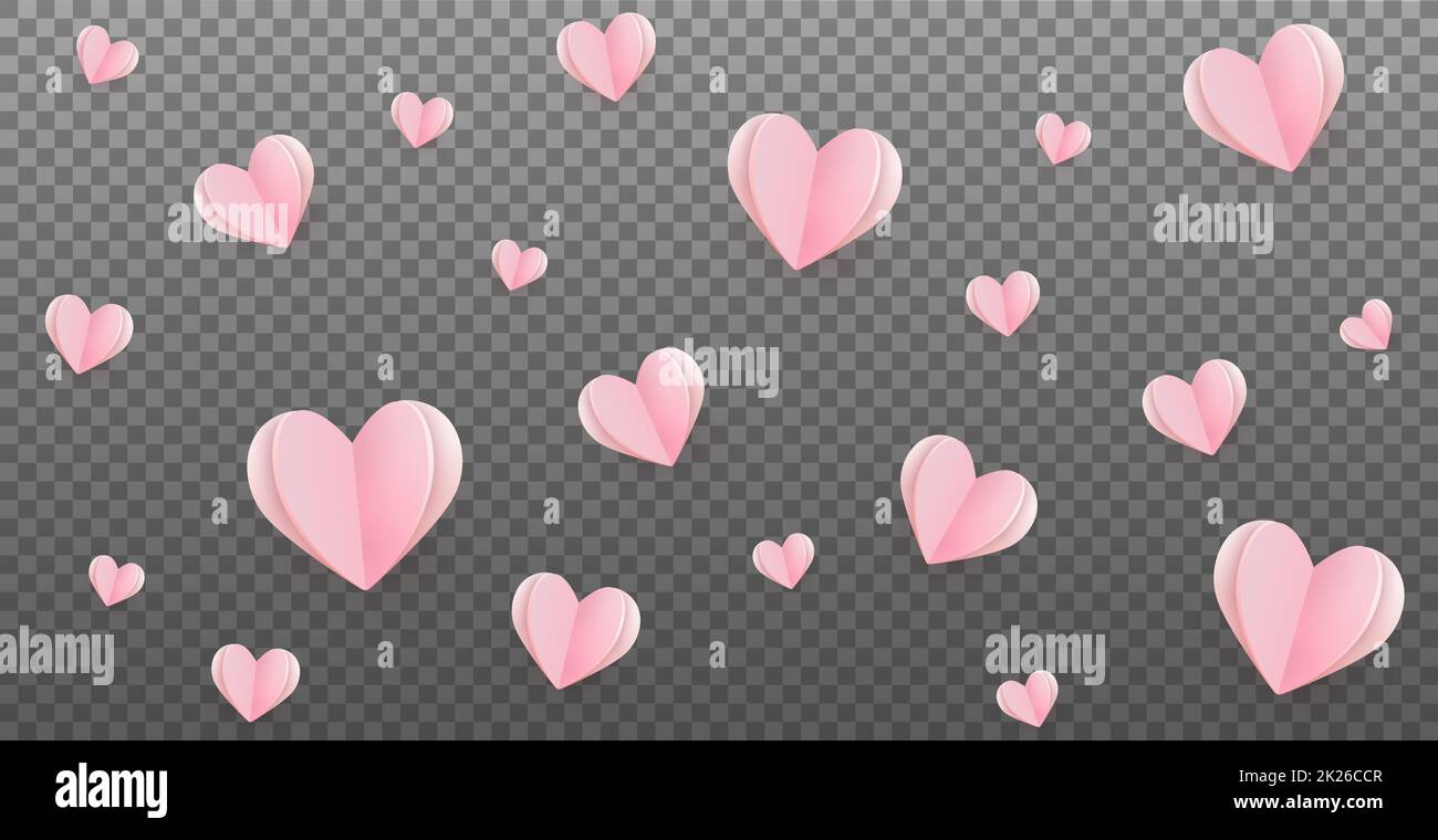 Sfondo di cuori rosa immagini e fotografie stock ad alta risoluzione ...