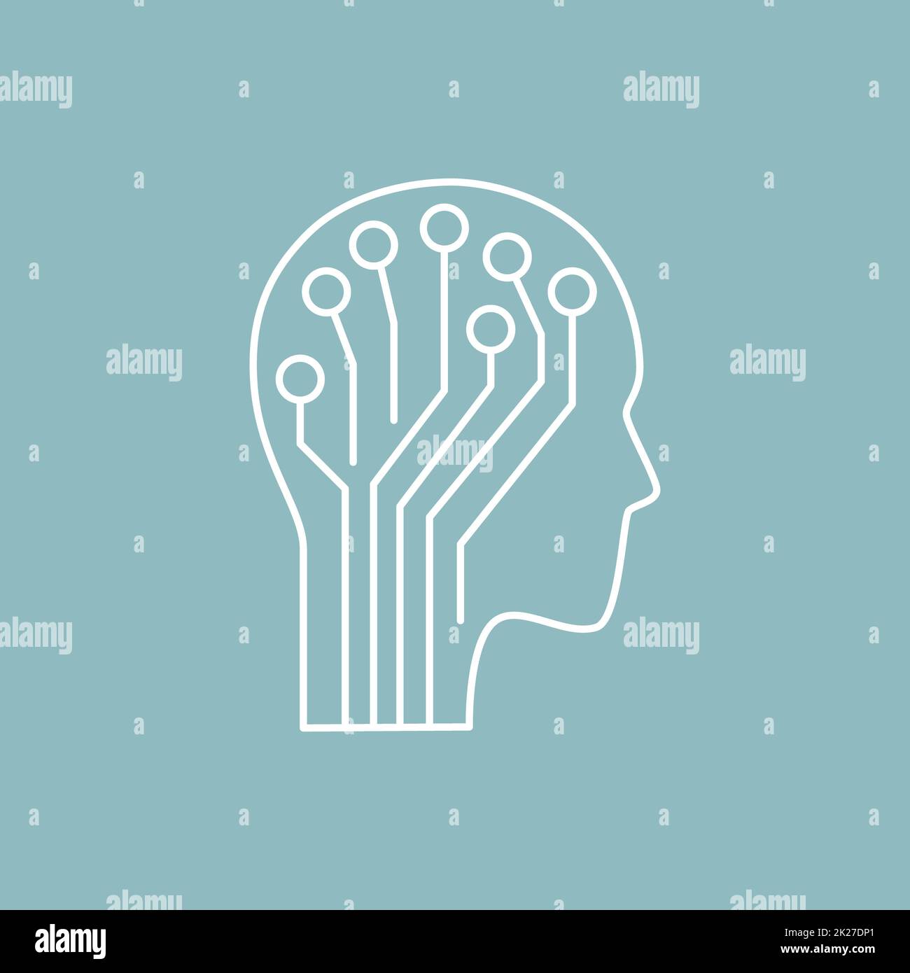 Icona di intelligenza artificiale immagini e fotografie stock ad alta ...