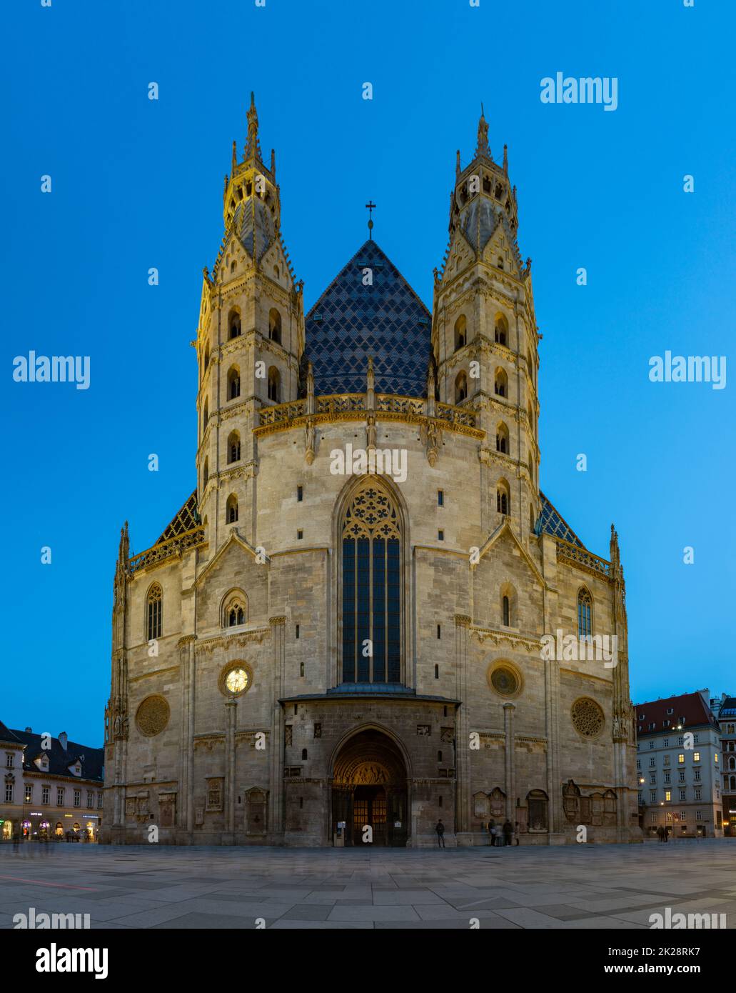 Cattedrale di santo stefano facciata di vienna immagini e fotografie ...