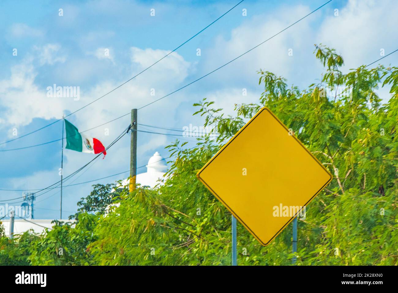 Cartello stradale messicano immagini e fotografie stock ad alta ...