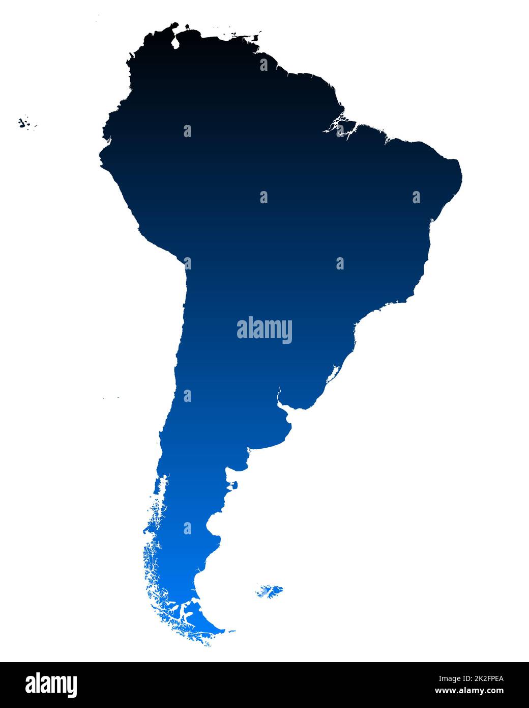 Mapa de america del sur Immagini senza sfondo e Foto Stock ritagliate ...