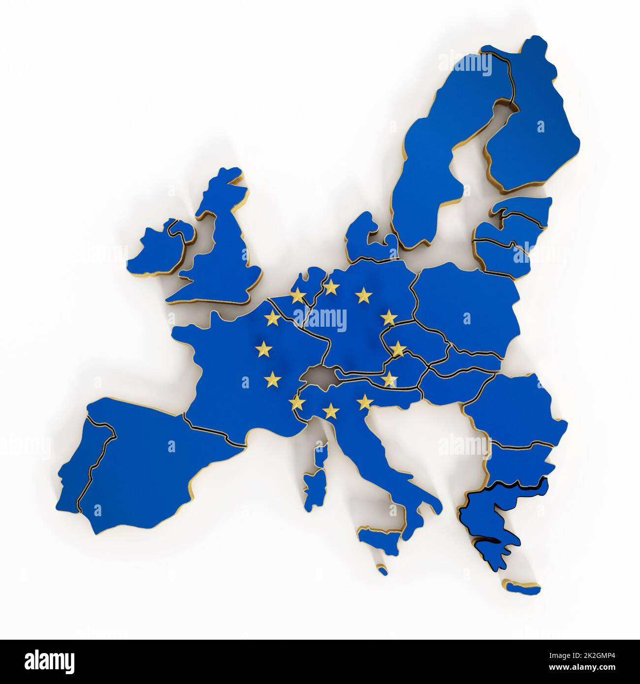 Cartina europa cartina Immagini senza sfondo e Foto Stock ritagliate ...