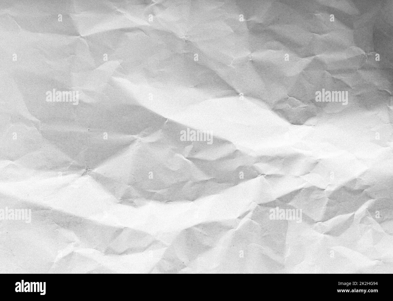 Crumpled paper texture Foto e Immagini Stock in Bianco e Nero - Alamy