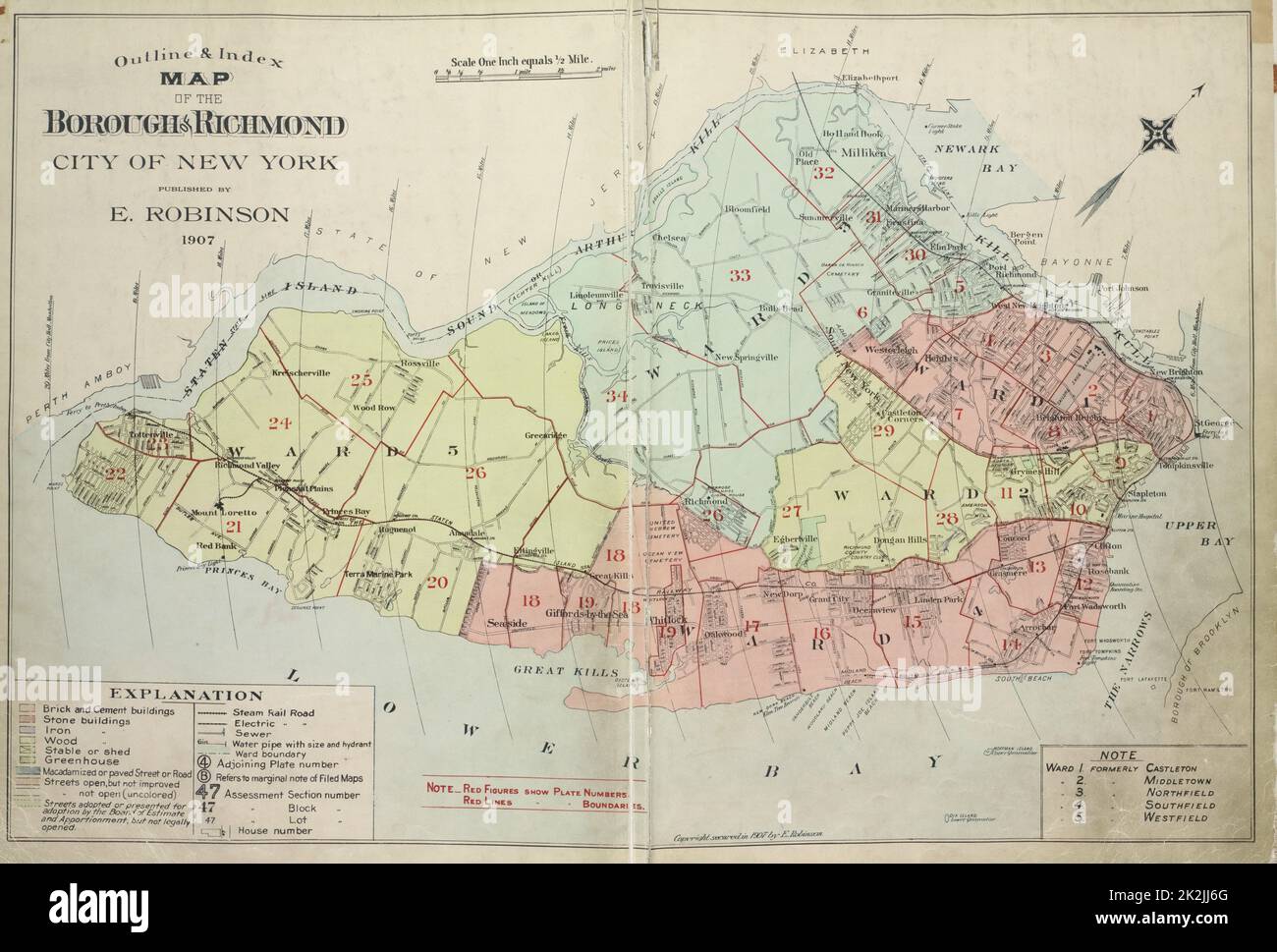 Mappa dell'isola robinson immagini e fotografie stock ad alta ...
