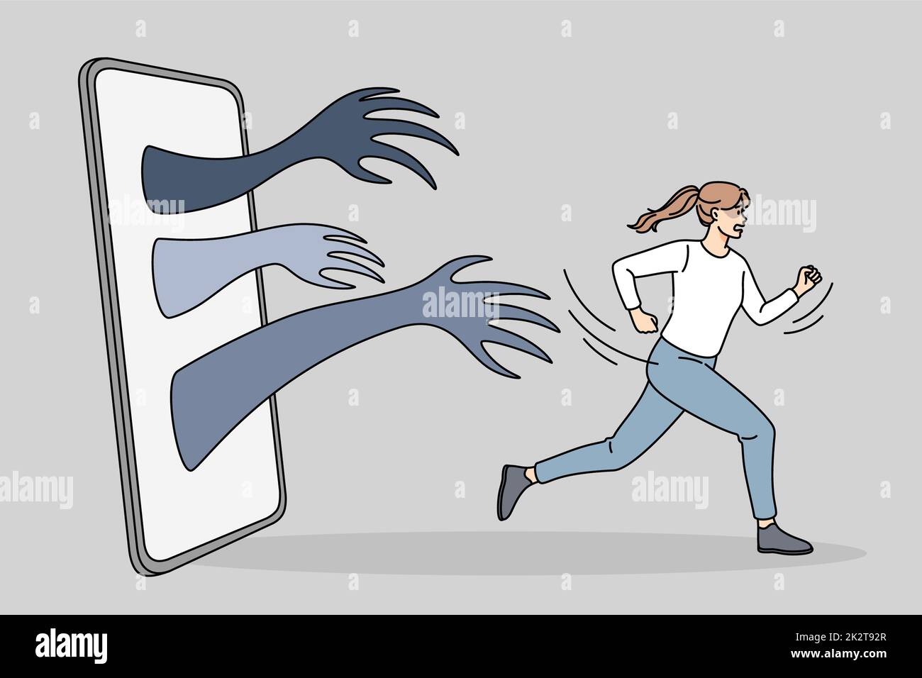 Cyberbullying drawing immagini e fotografie stock ad alta risoluzione ...