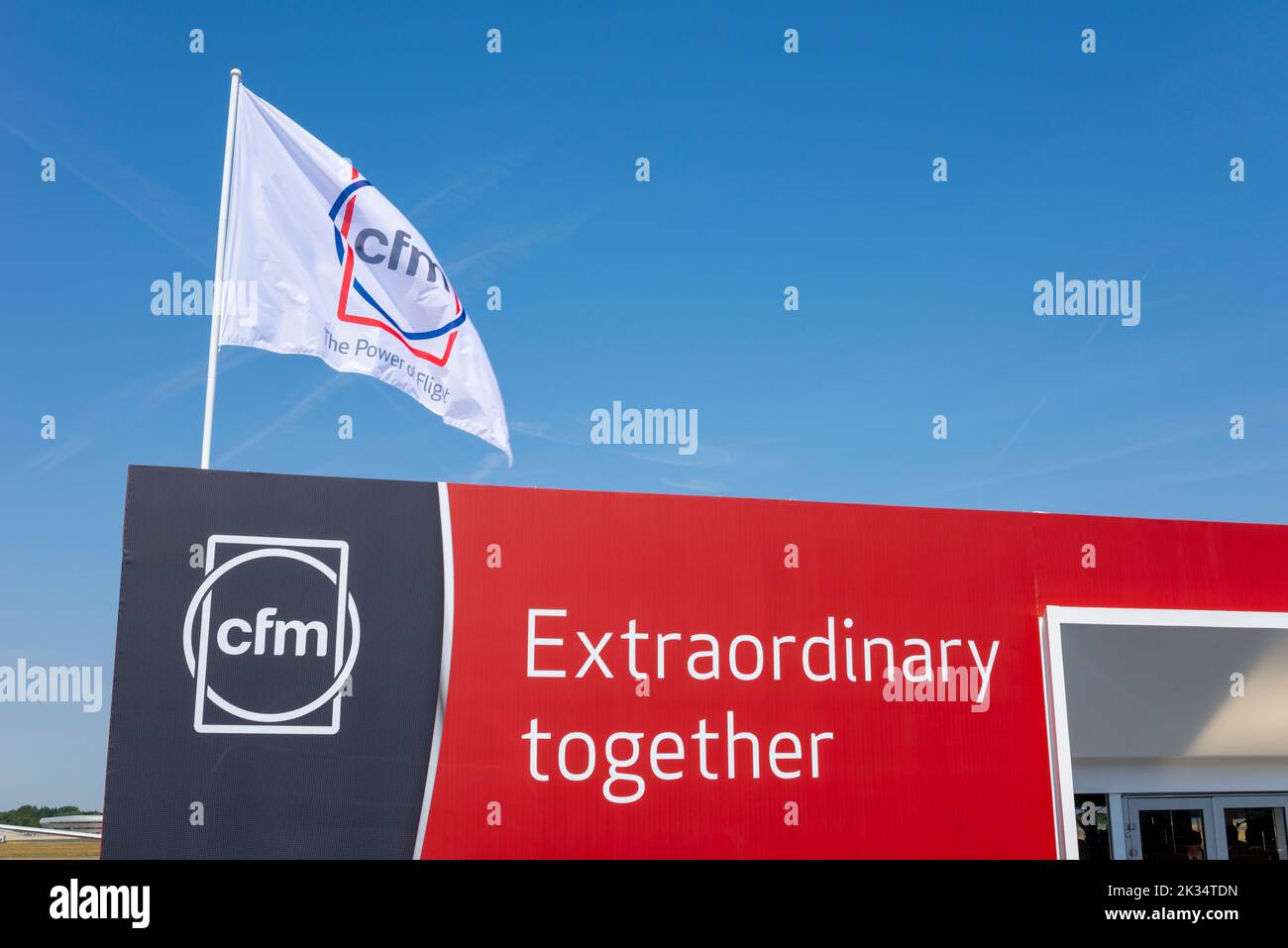 CFM International aero motori biz chalet al Farnborough International ...