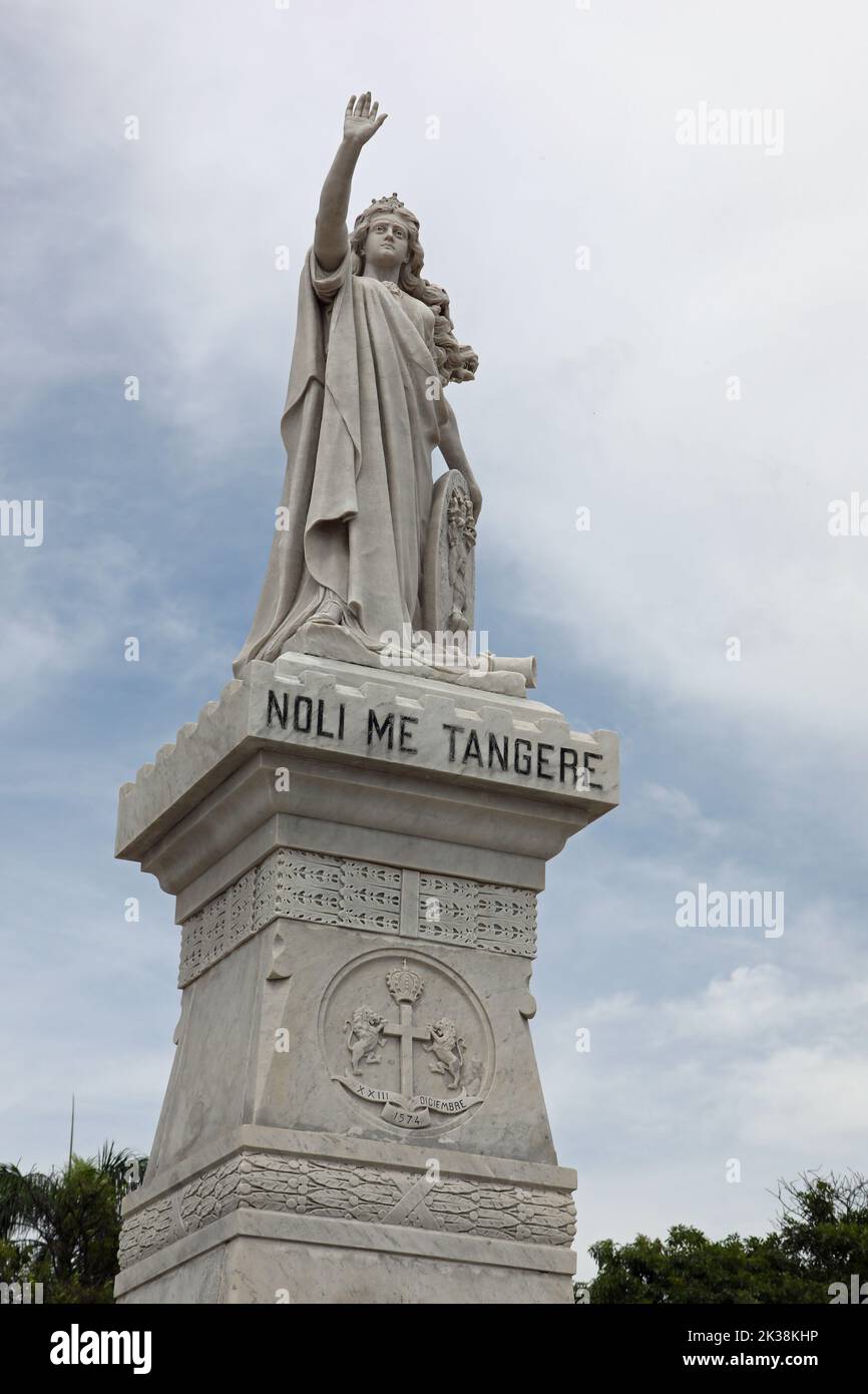 Noli me Tangere monumento a Cartagena Foto stock - Alamy