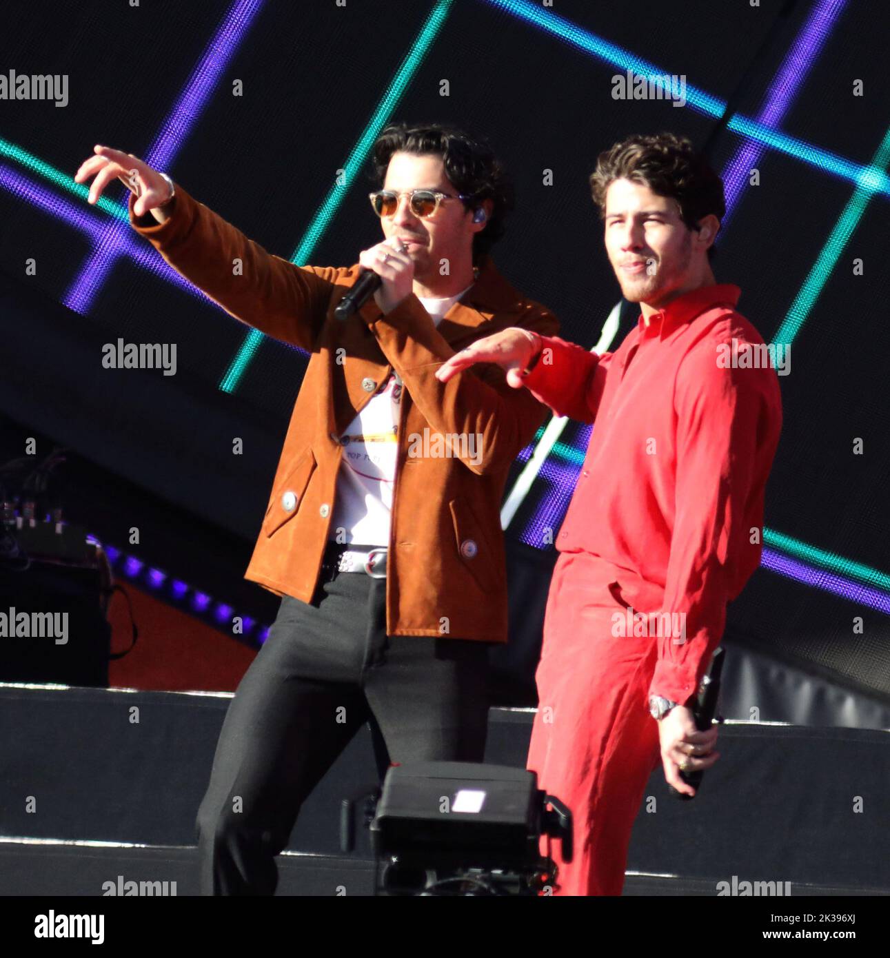 24 settembre 2022, New York City, New York, USA: JOE JONAS e NICK JONAS ...