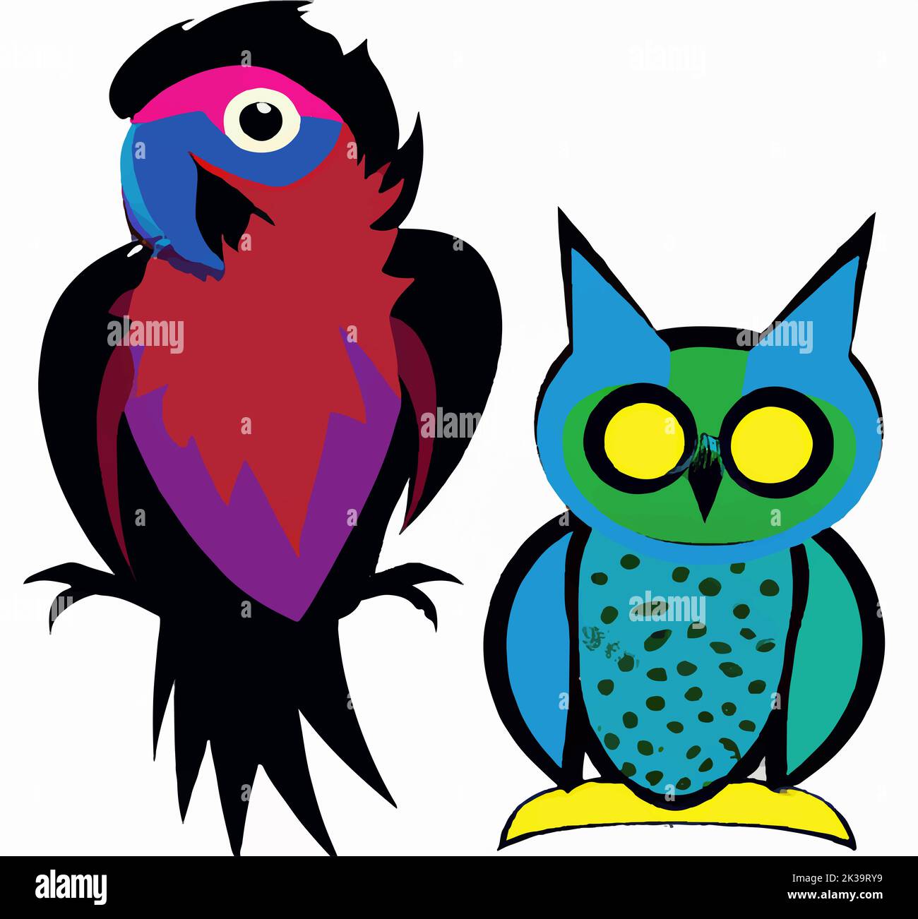 Pappagallo gufo immagini e fotografie stock ad alta risoluzione - Alamy