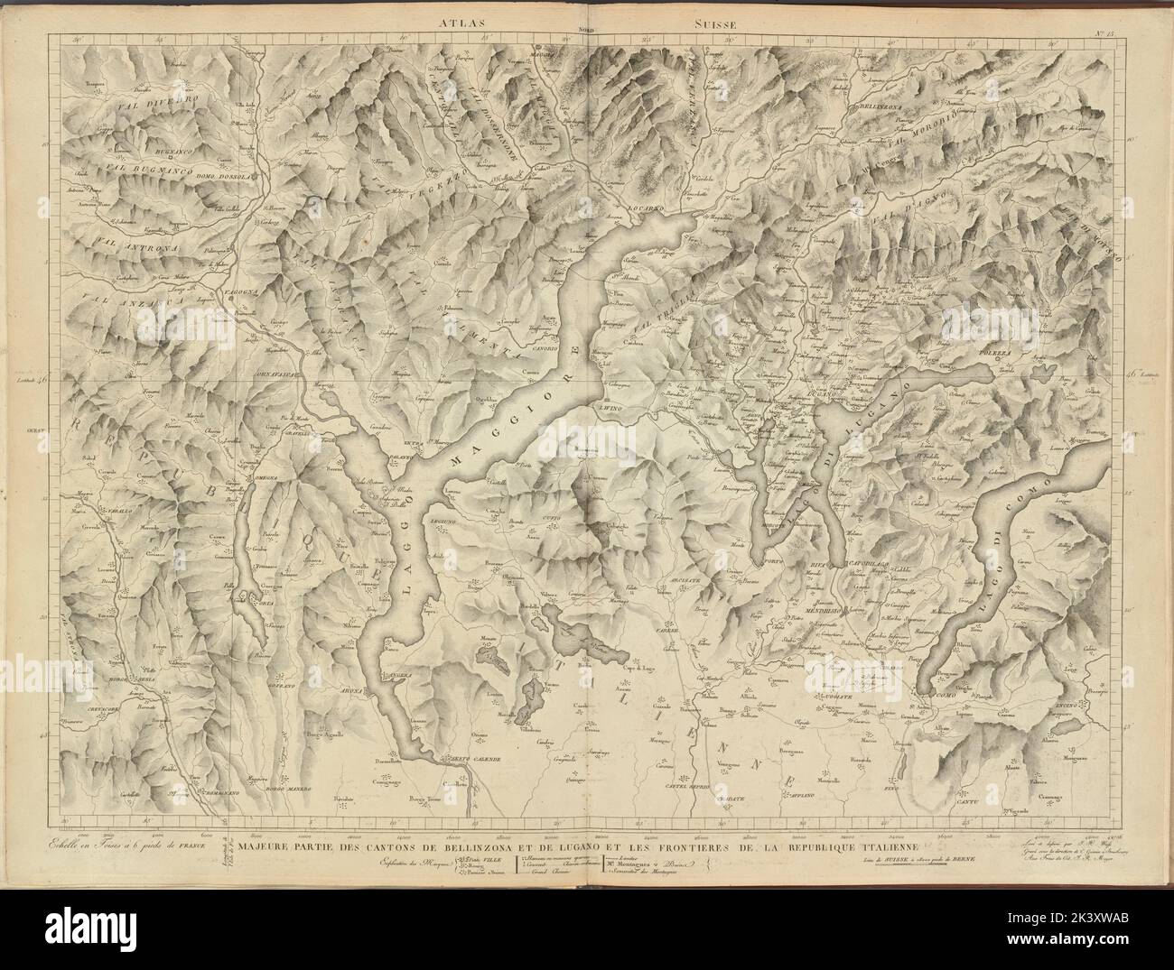 Mappa di lugano immagini e fotografie stock ad alta risoluzione - Alamy