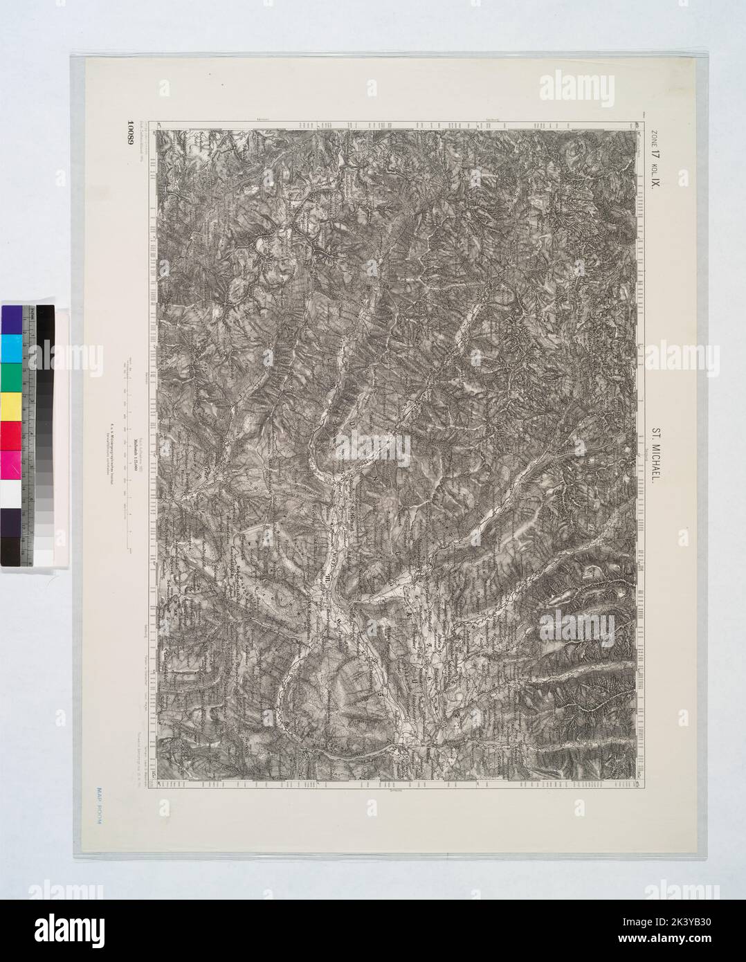 San Michele. Cartografica. Mappe, mappe topografiche. 1910. Lionel ...