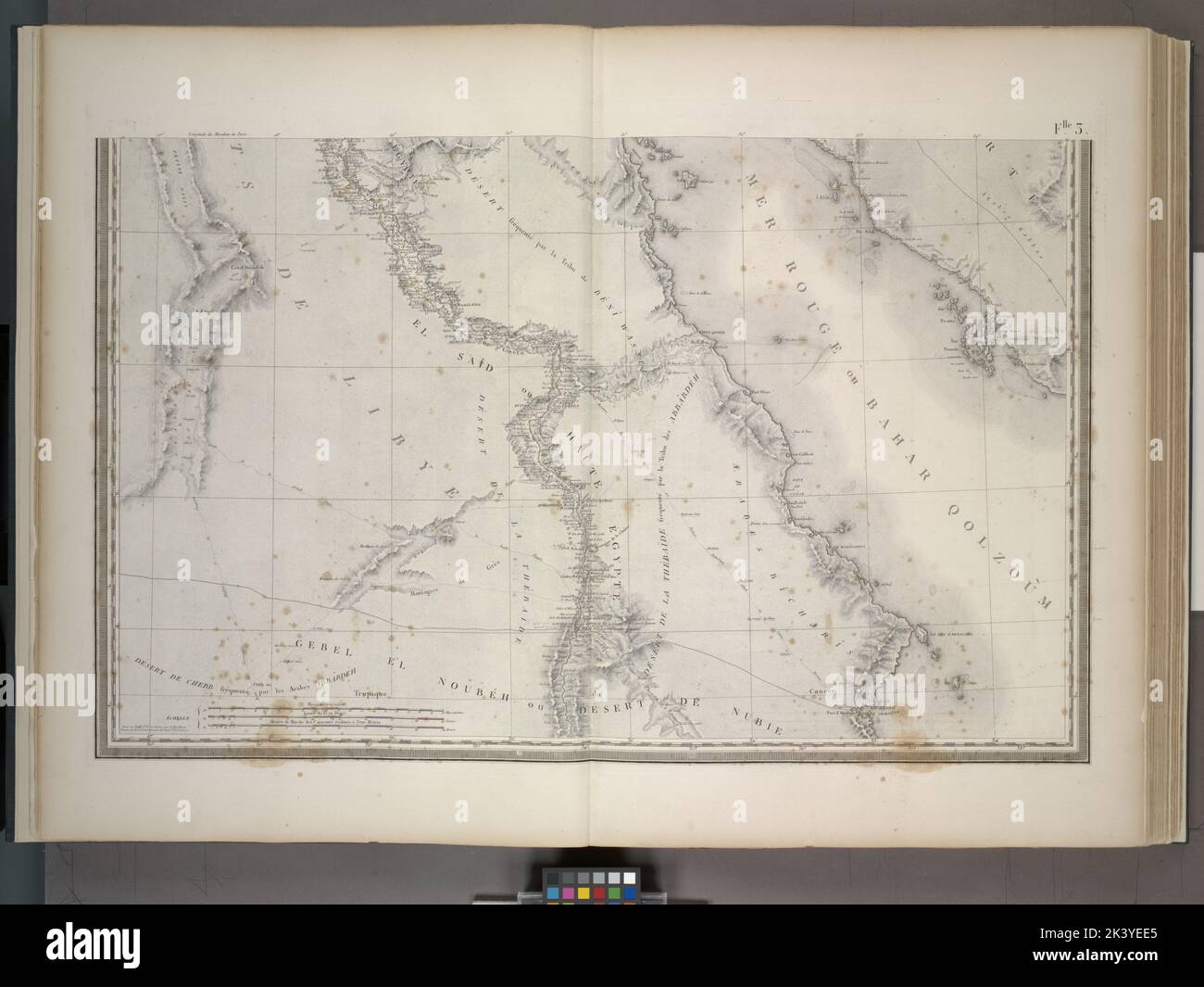 El-Saîd ou Haute Égypte et Gebel el Noûbeh ou Désert de Nubie. Egypte ...