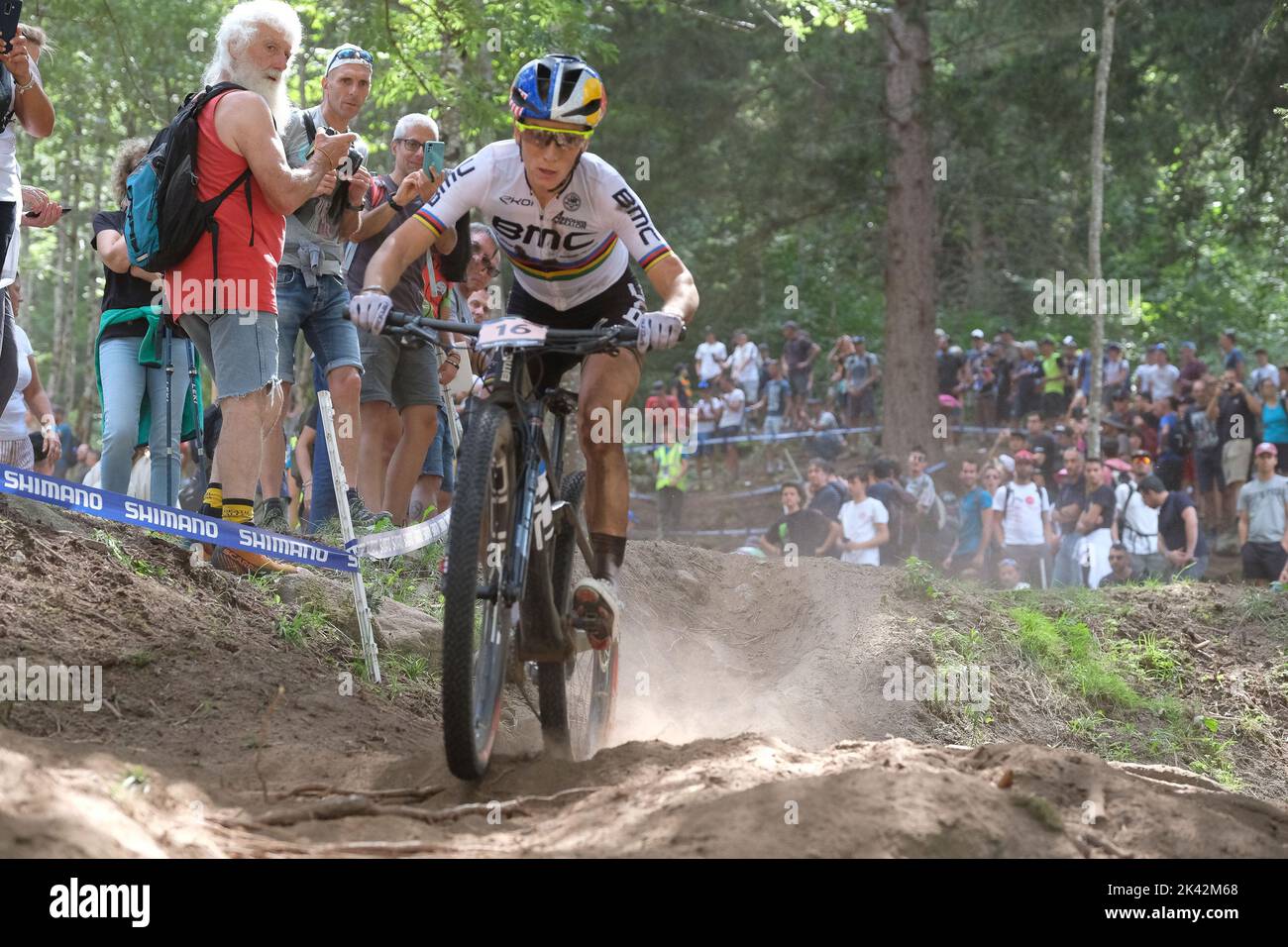 Coppa del mondo di Mountain Bike UCI - Val di Sole 2022 - Gran finale - Elite Women gara di ...