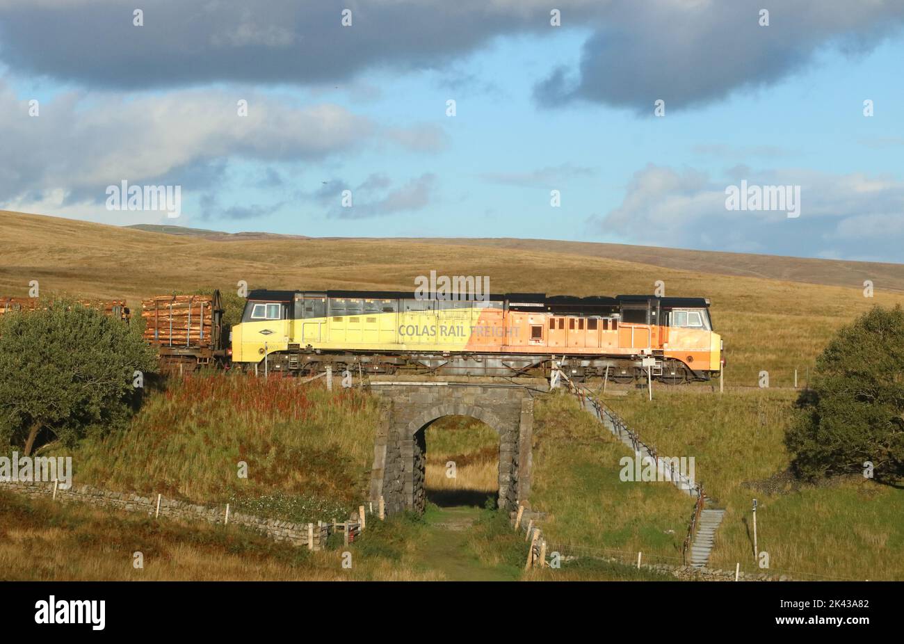 Colas ferrovia merci classe 70 diesel-elettrico loco, numero 70803 ...