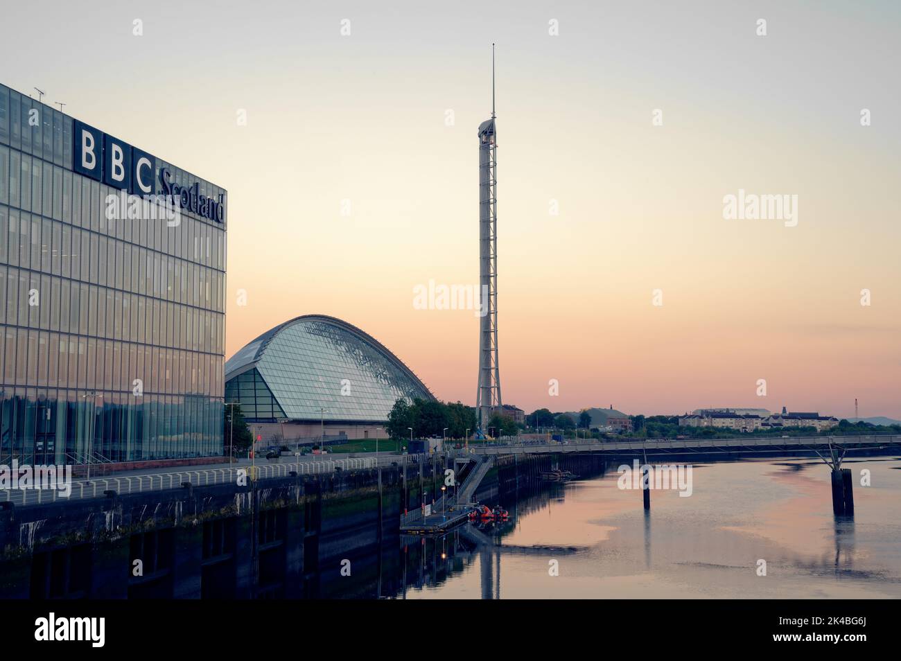 Bbc scozia nello studio di glasgow immagini e fotografie stock ad alta ...