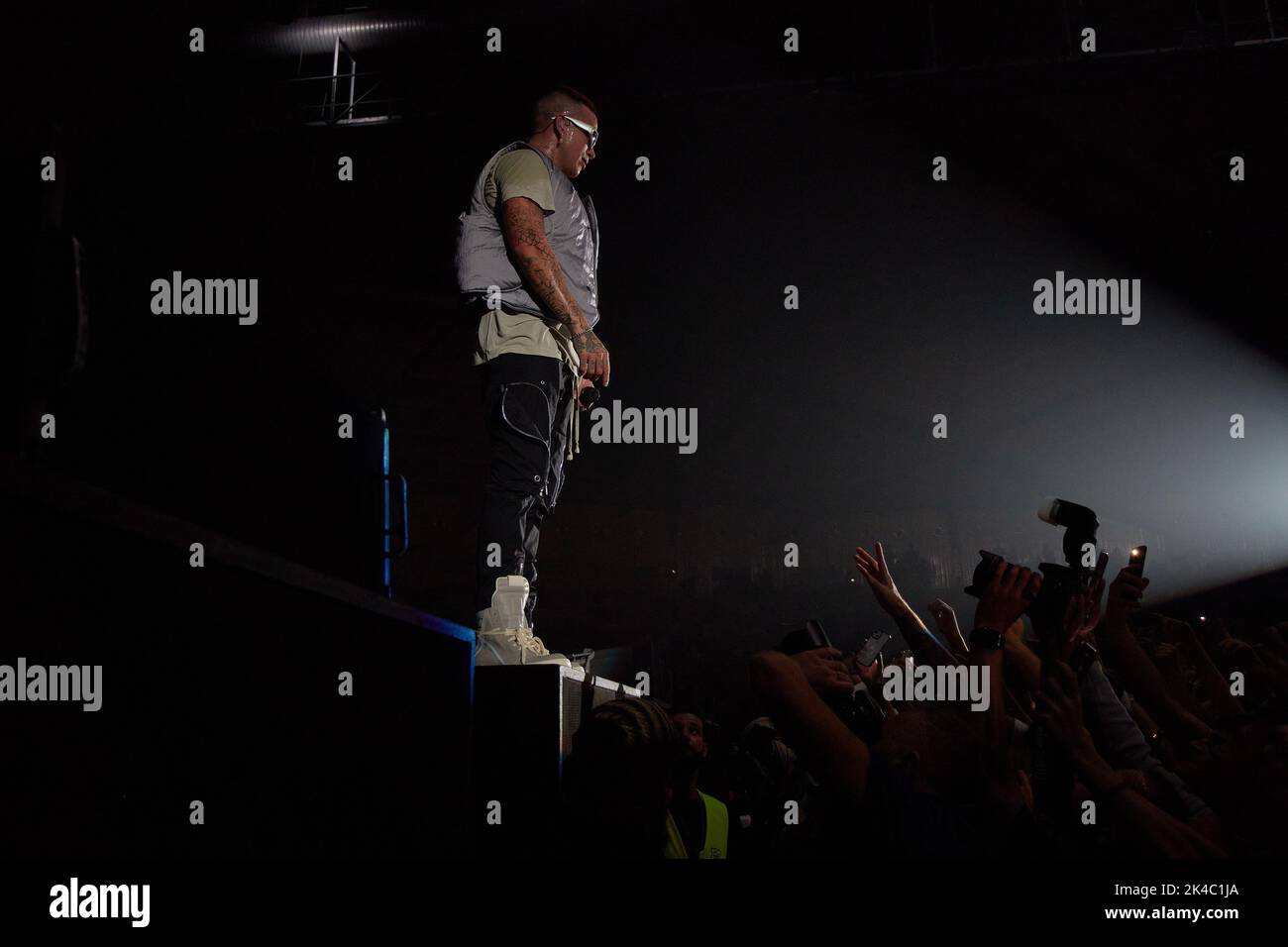 Palasele, Eboli, Italia, 01 ottobre 2022, Sfera Ebbasta, famoso tour ...