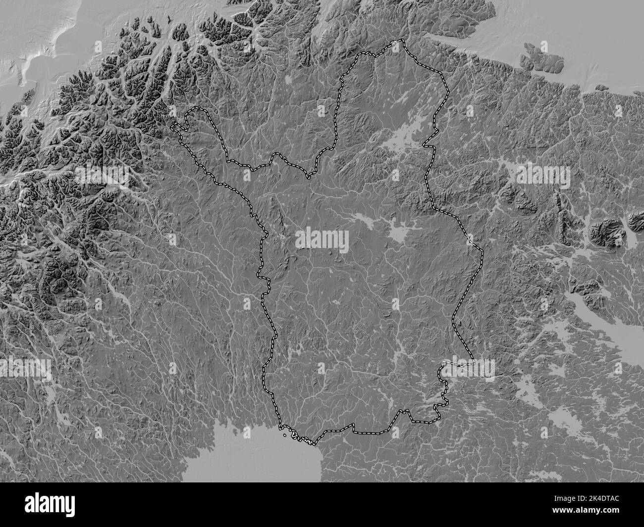 Lapland finland europe map immagini e fotografie stock ad alta ...