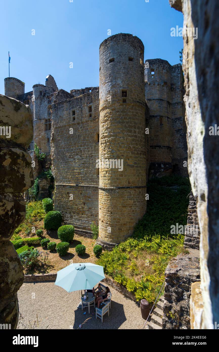 Beaufort castle luxembourg immagini e fotografie stock ad alta ...