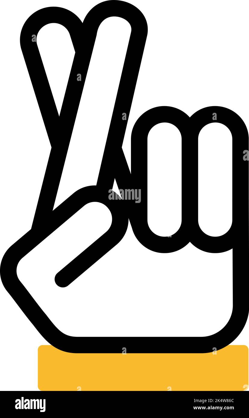 Dita incrociate logo Immagini senza sfondo e Foto Stock ritagliate - Alamy