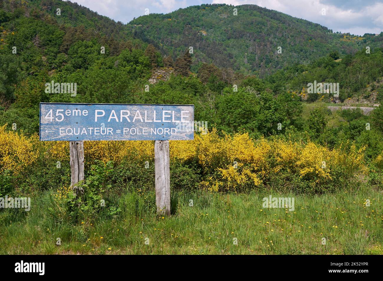 Francia, Ardeche, Lamastre, ferrovia Vivarais, treno a vapore Ardeche ...