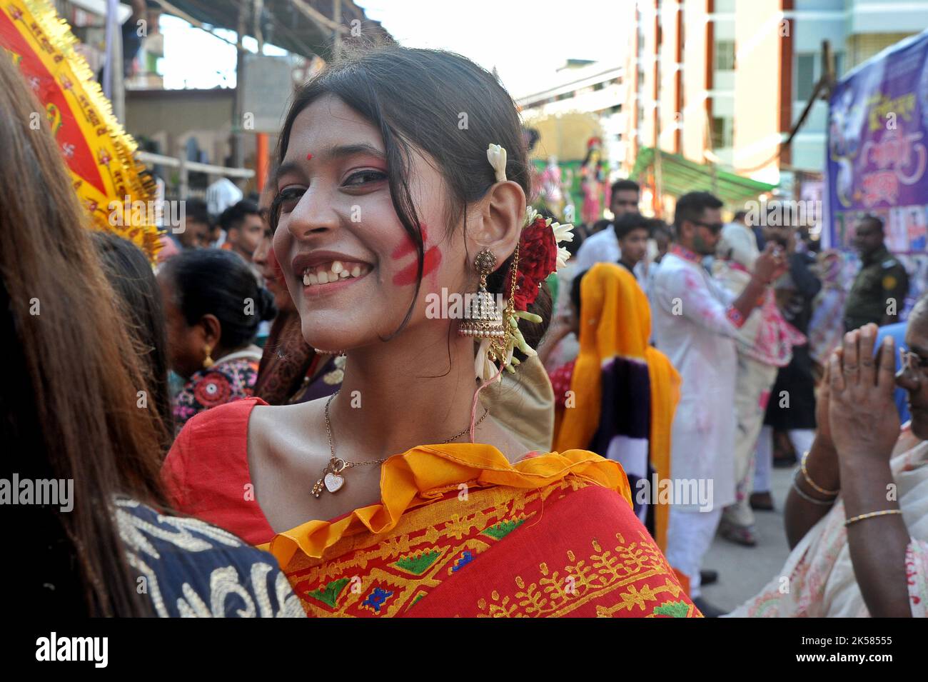 Colonia di spazzatrici bangladesh bijaya dashami hazaribagh immagini e ...