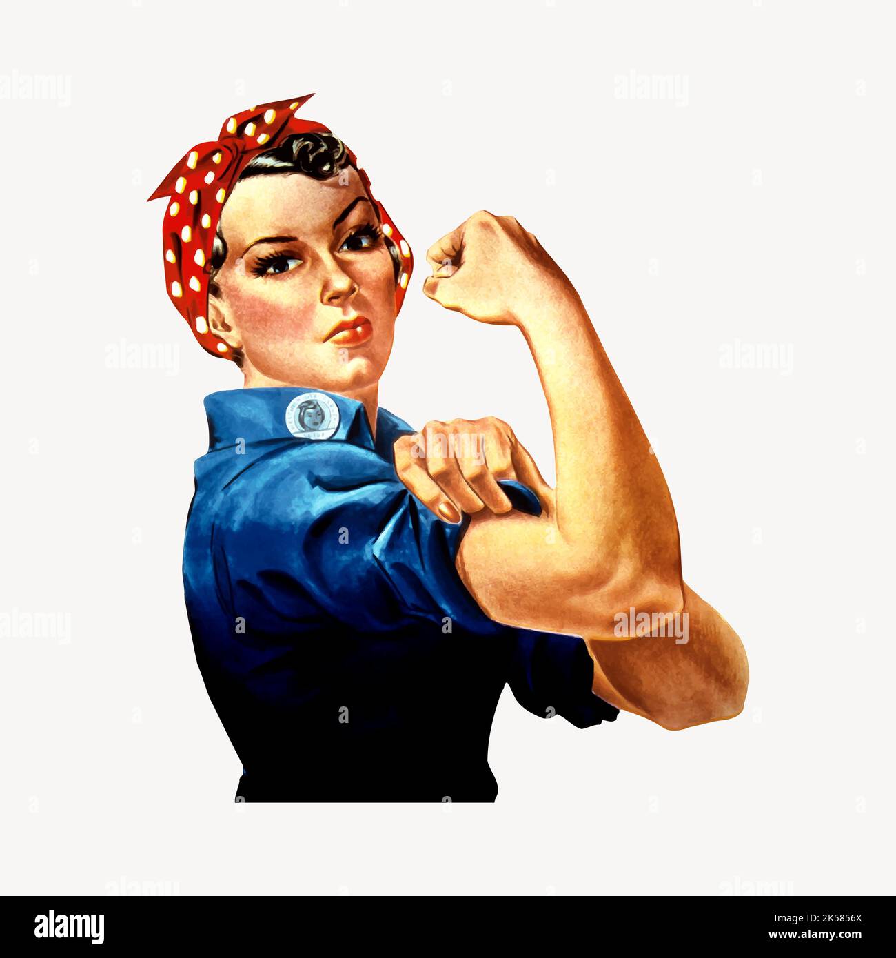 Rosie the riveter Immagini Vettoriali Stock - Alamy