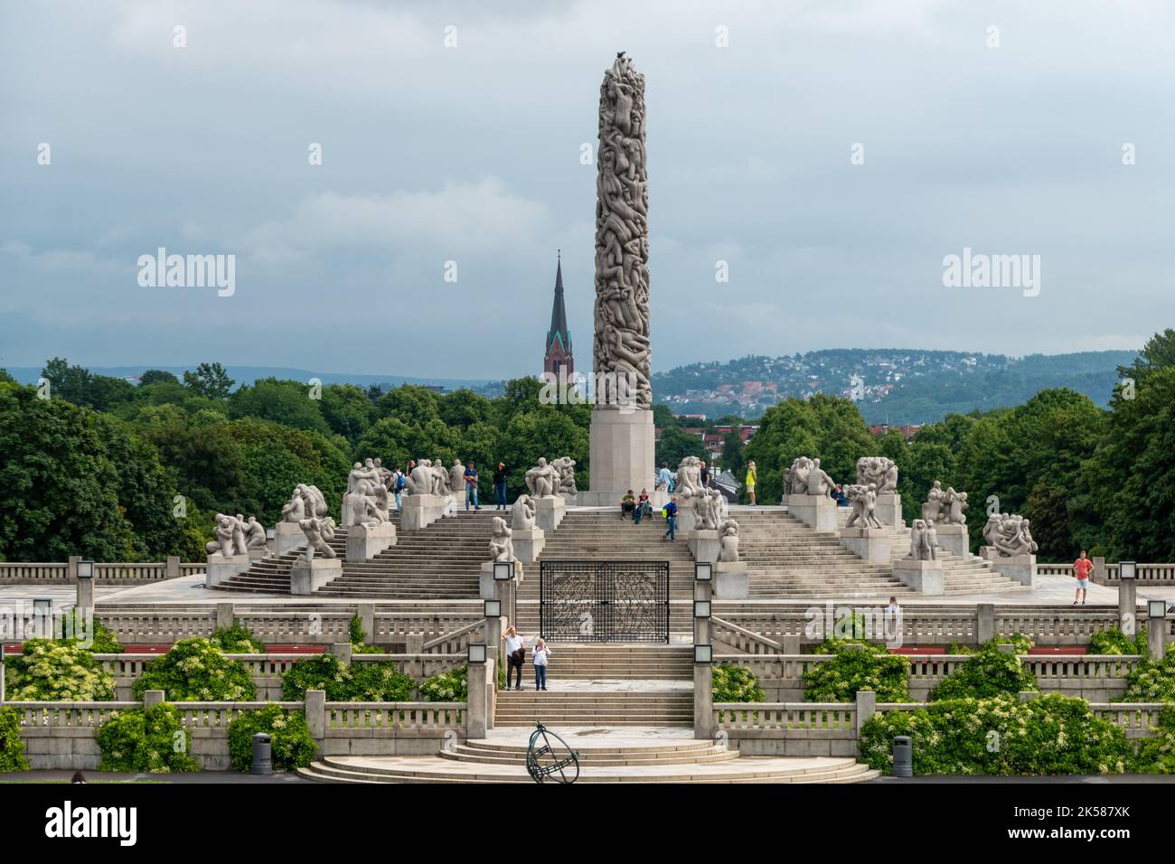 Di gustav vigeland oslo immagini e fotografie stock ad alta risoluzione ...