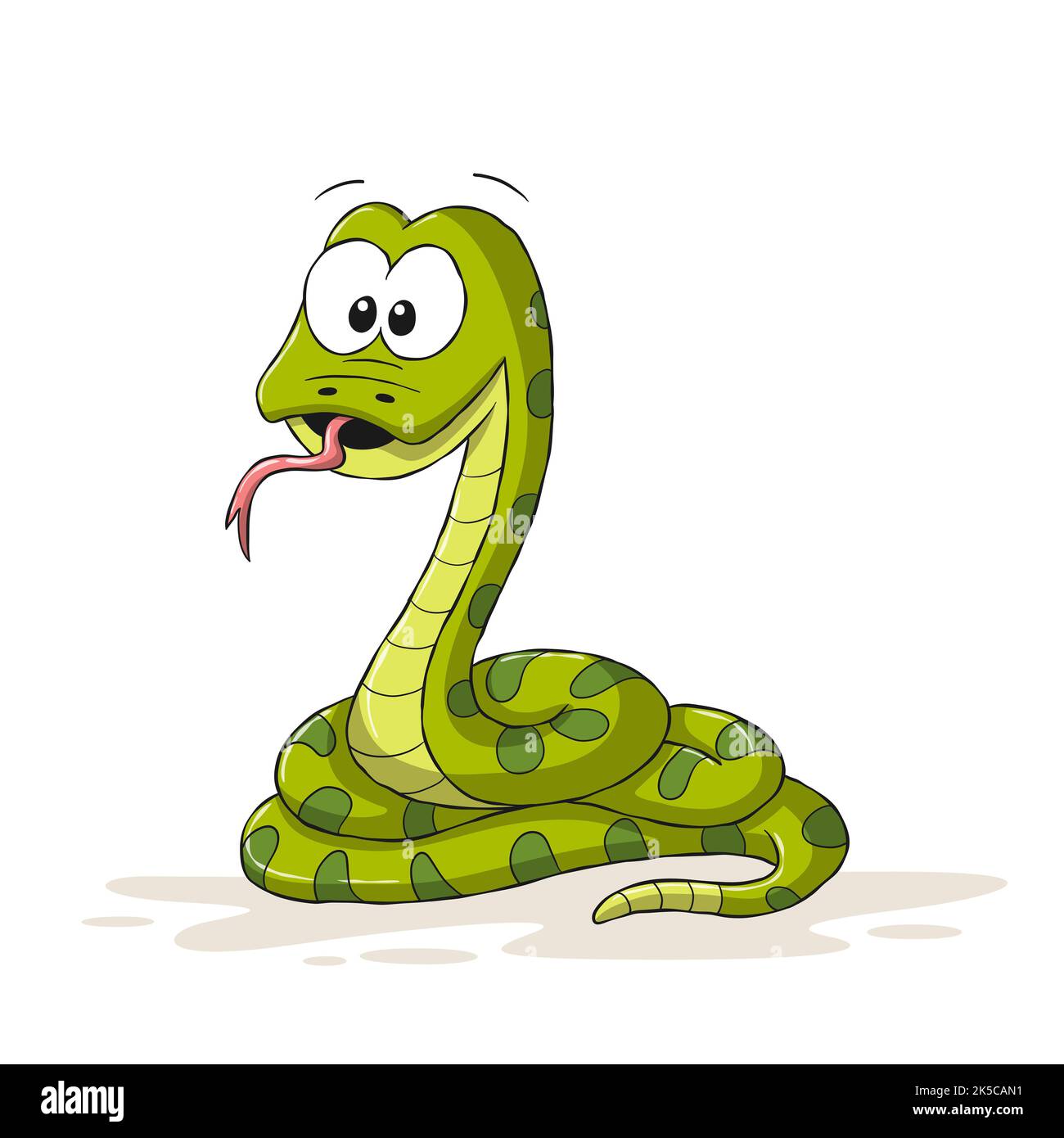 Cartoon snake immagini e fotografie stock ad alta risoluzione - Alamy