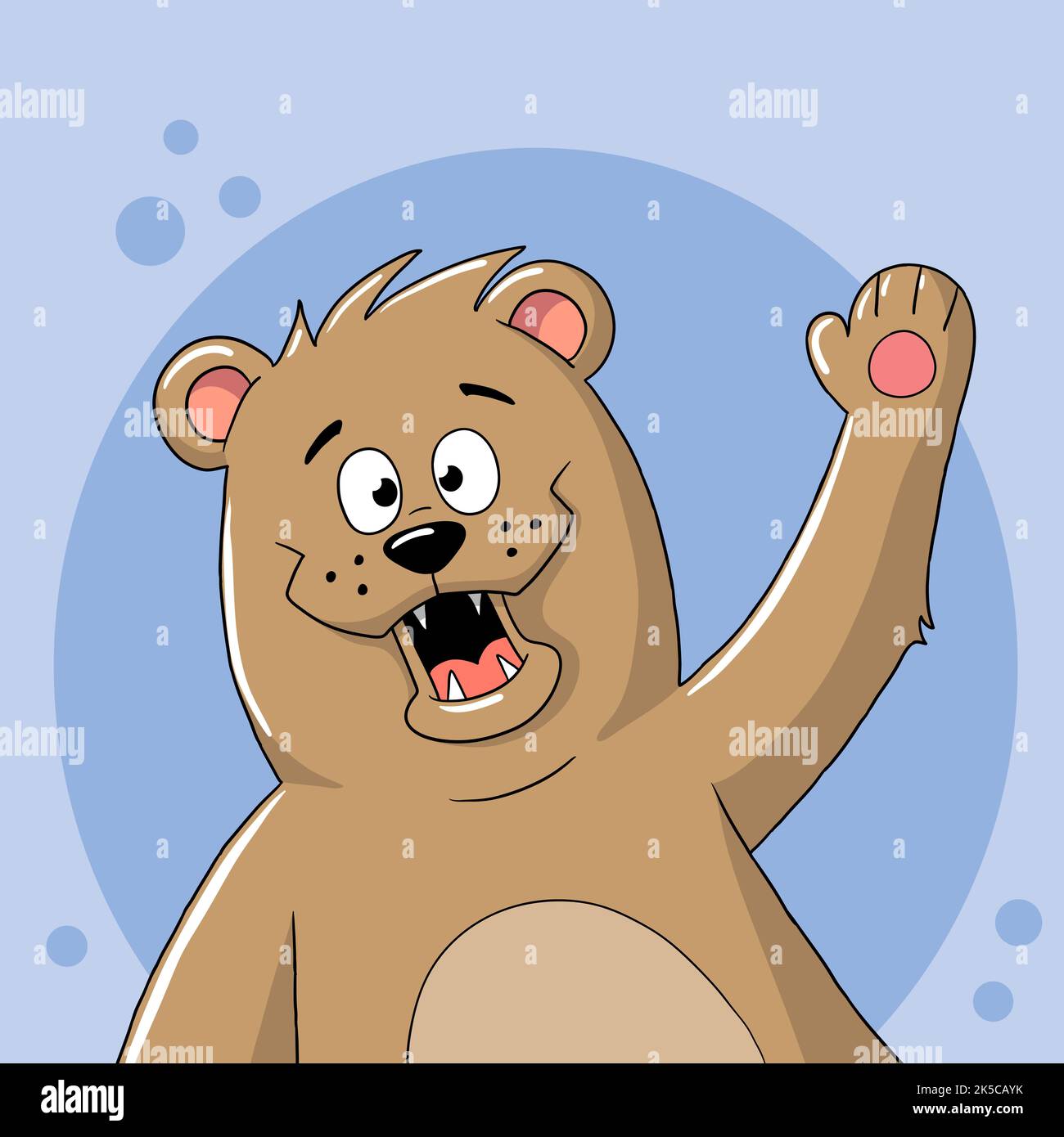 Orso cartoon immagini e fotografie stock ad alta risoluzione - Alamy