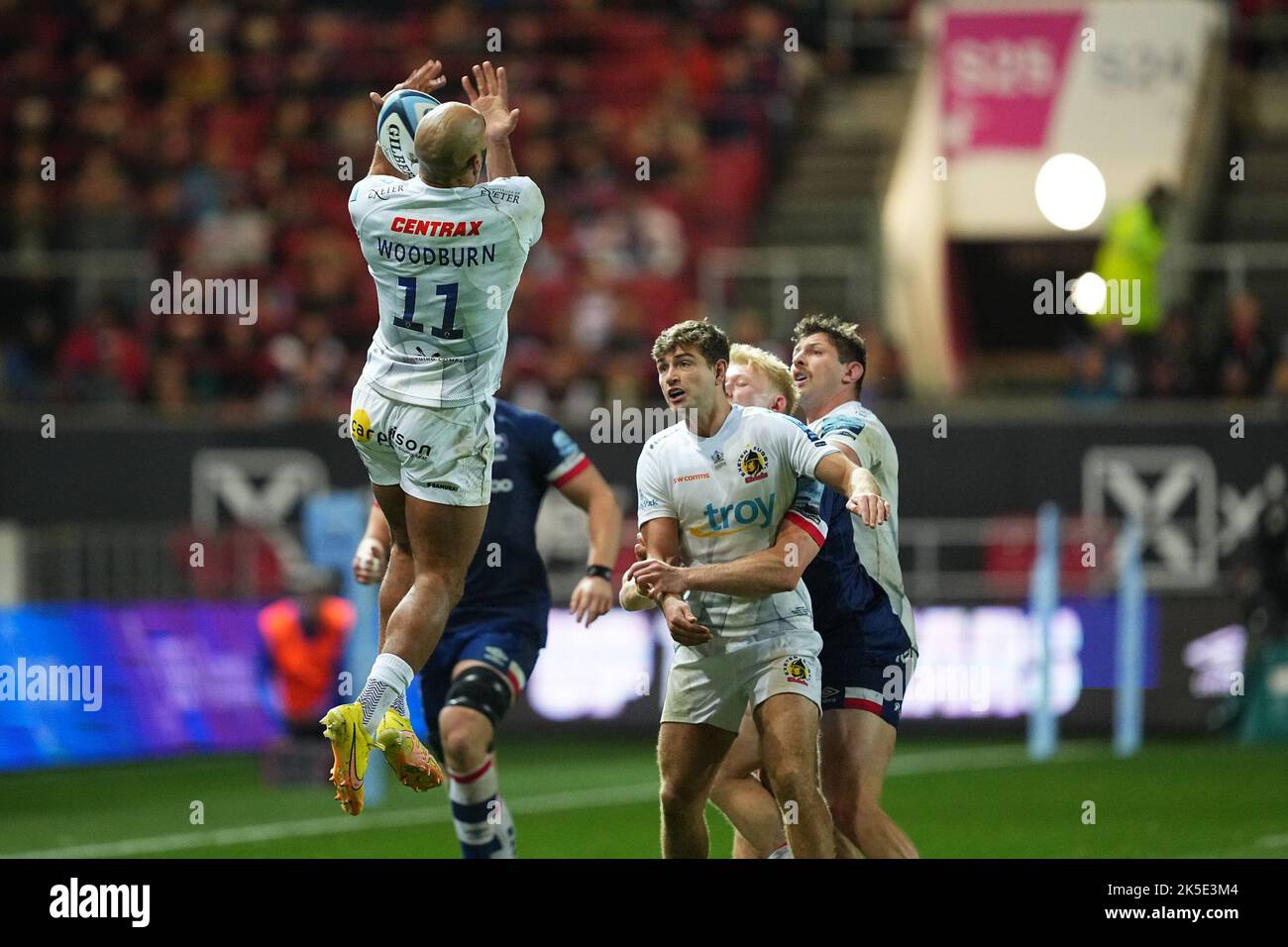 Olly woodburn di exeter chiefs immagini e fotografie stock ad alta ...