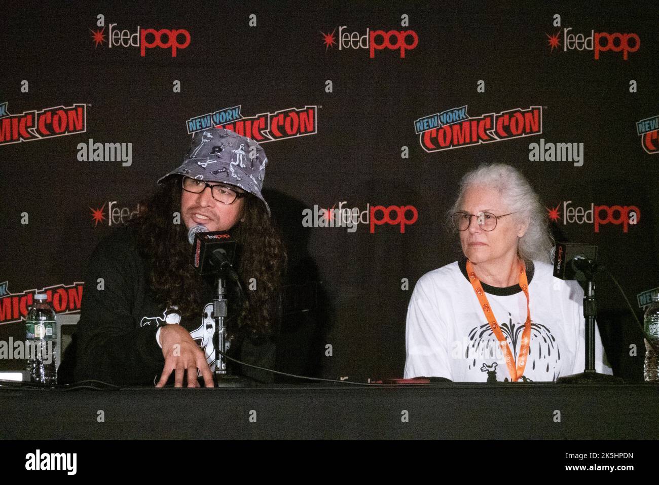 New York, NY, Stati Uniti. 8th Ott 2022. Il CEO di Rockin Pins MAURICIO ...