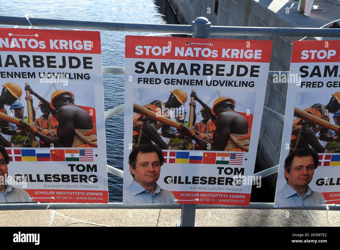 Copenahgen /Danimarca/09 OIctober 2022/persone provenienti da vari ...