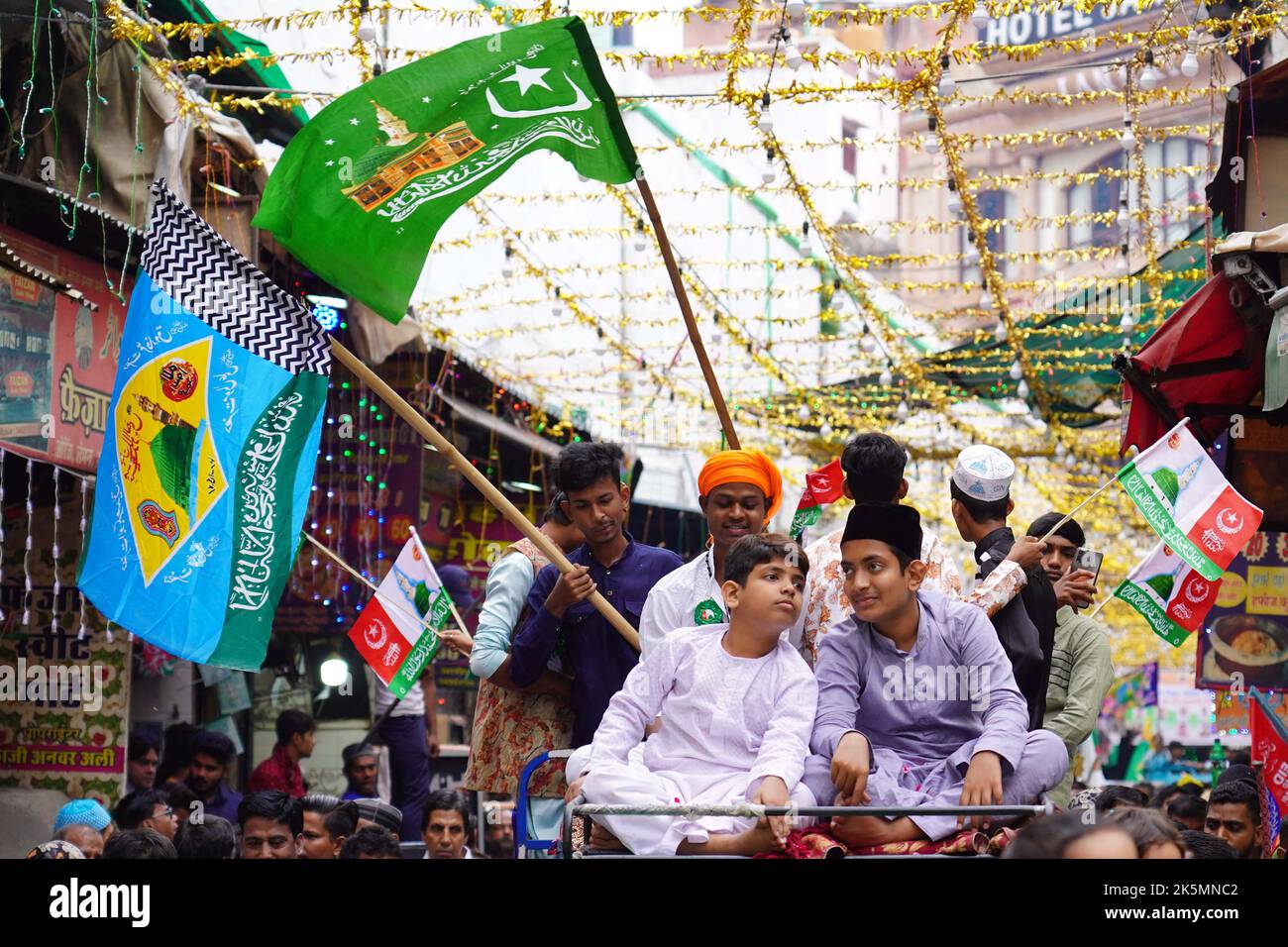 Santuario del santo sufi hazrat khwaja moinuddin chisti immagini e fotografie stock ad alta ...