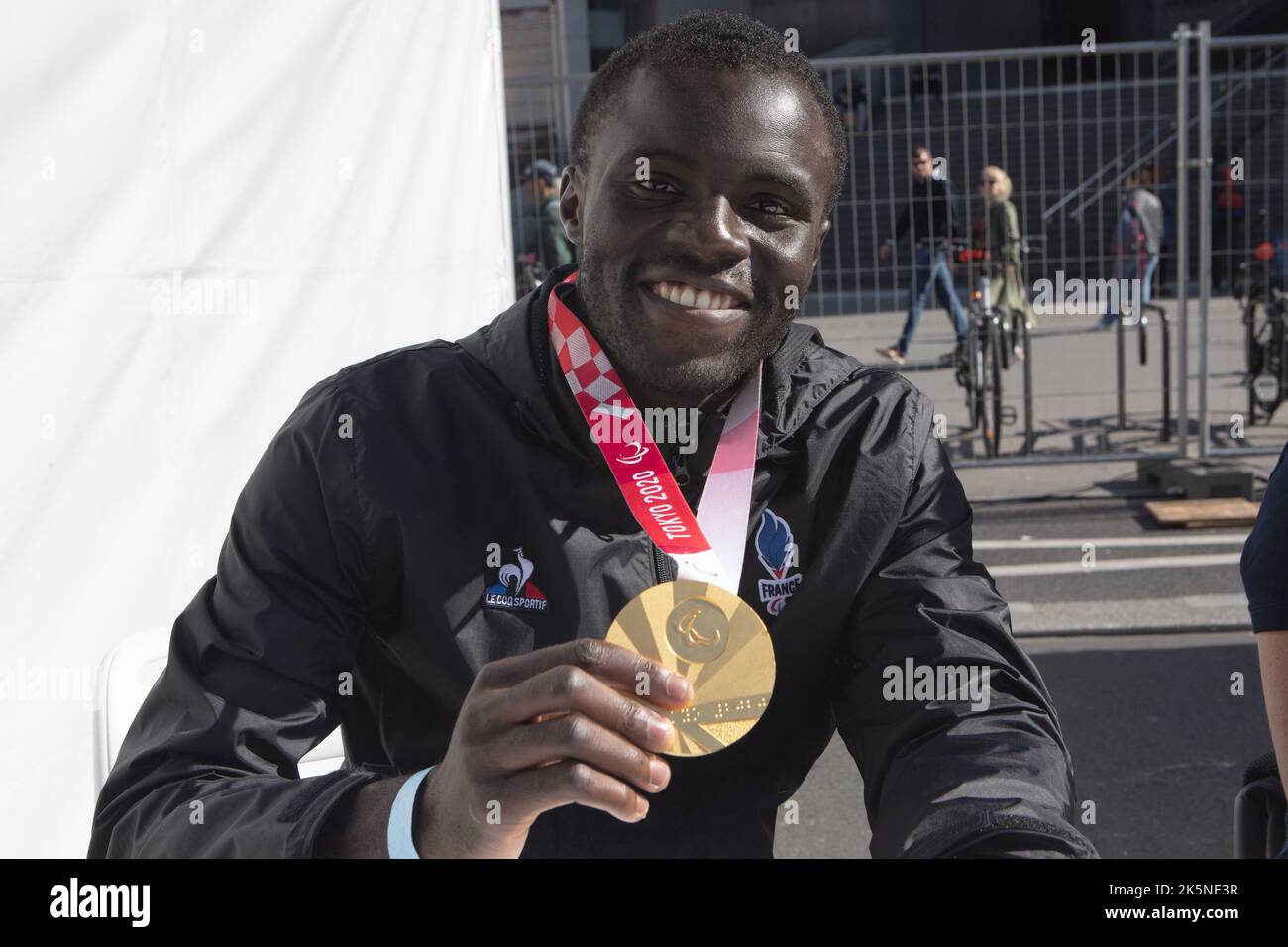 Parigi, Francia, 8 ottobre 2022, giorno Paralimpico, Charles Antoine ...