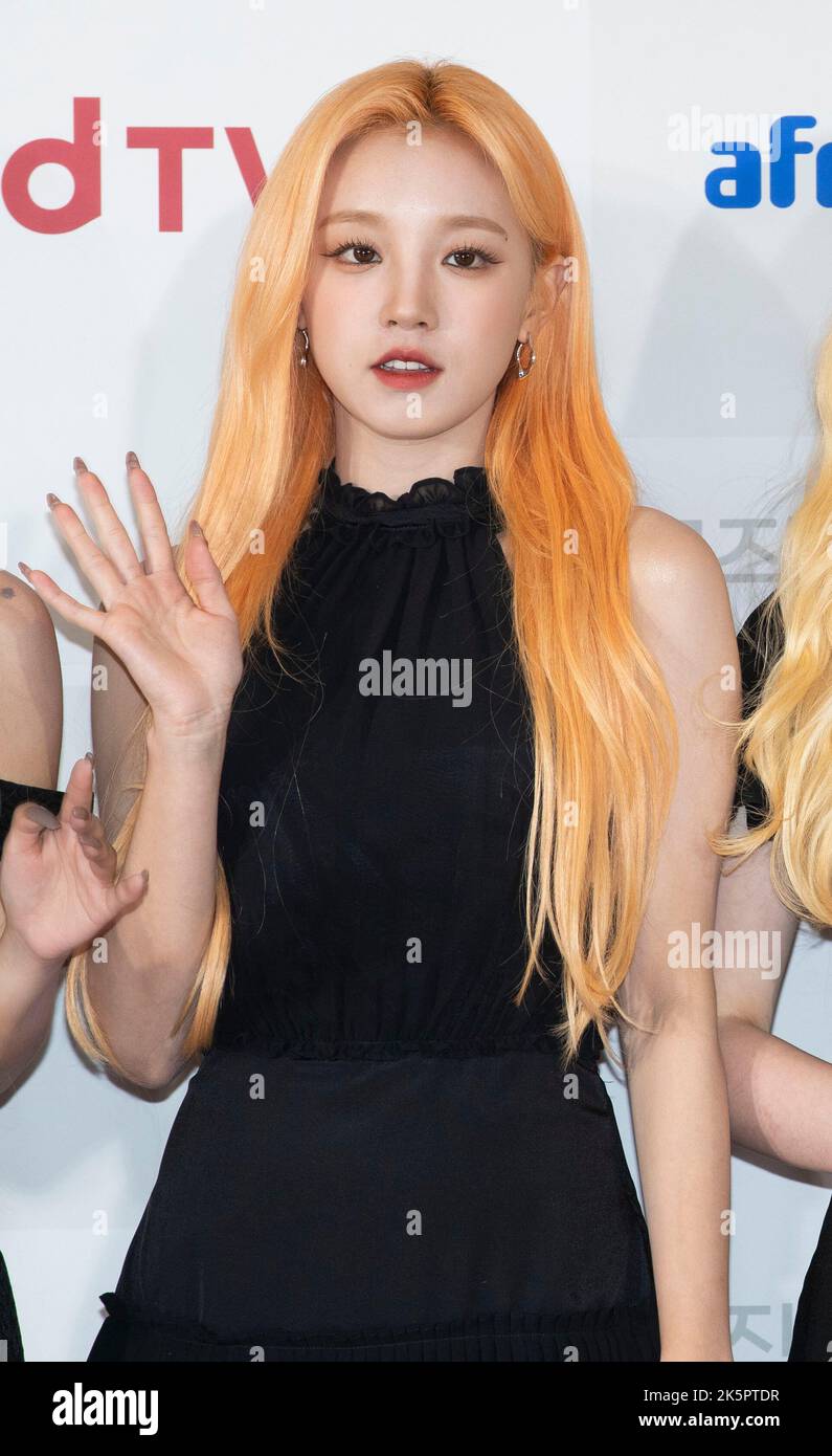 8 Ott 2022 - Seoul, Corea del Sud: Sudcoreana (G)i-dle, Jeon so-yeon, Cho mi-yeon, Yeh Shu Hua ...