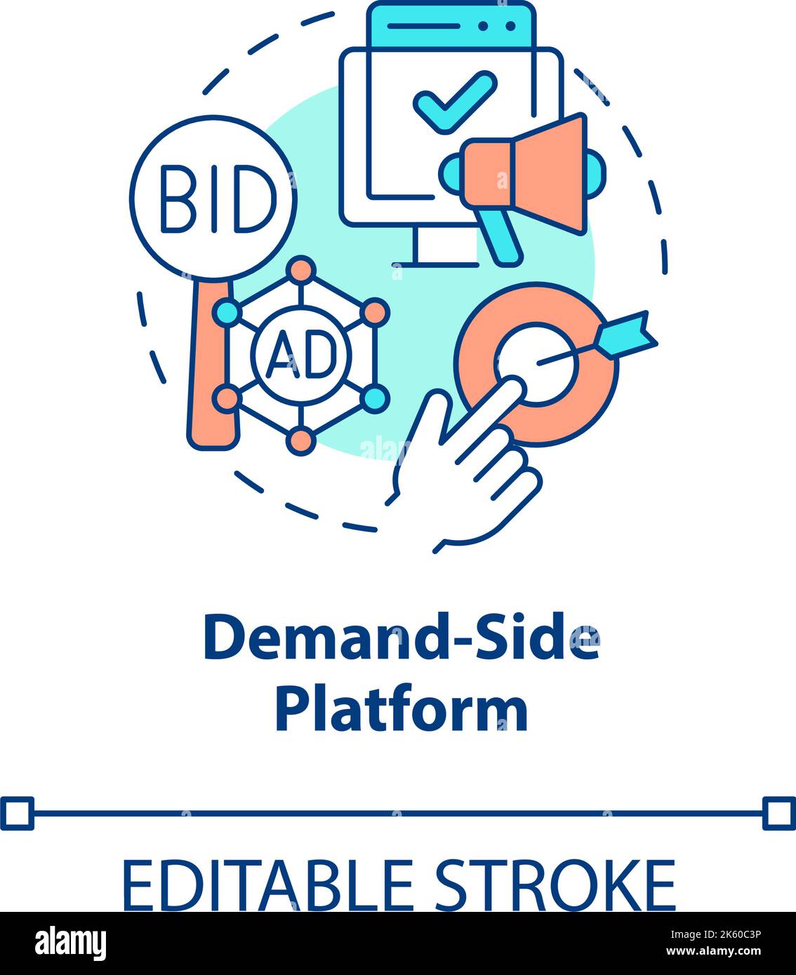 Piattaforma laterale Immagini Vettoriali Stock - Alamy