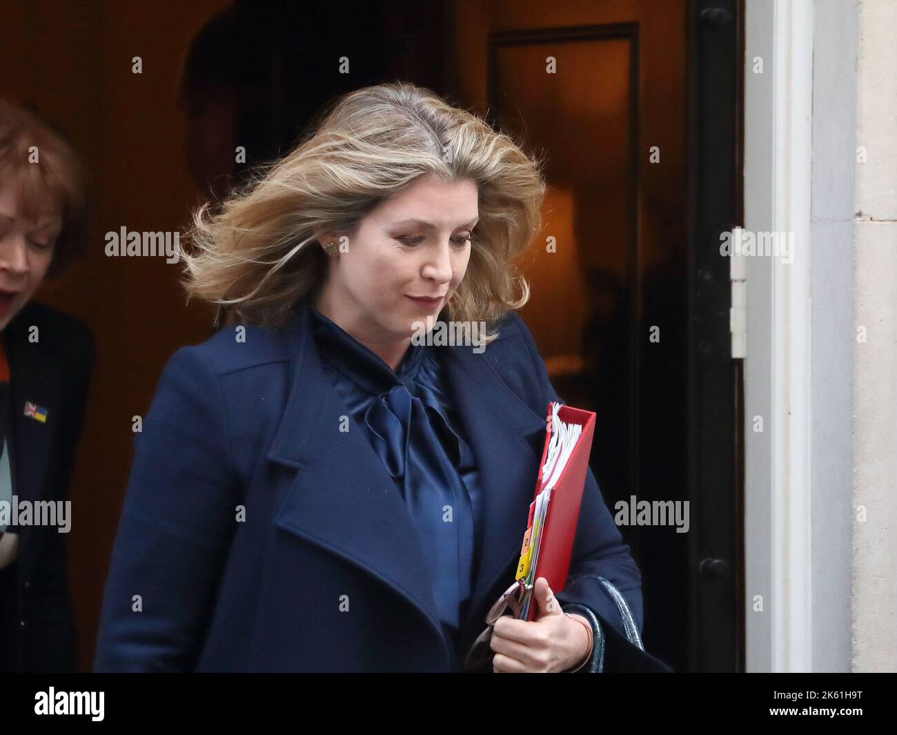Penny mordaunt lascia downing street immagini e fotografie stock ad ...