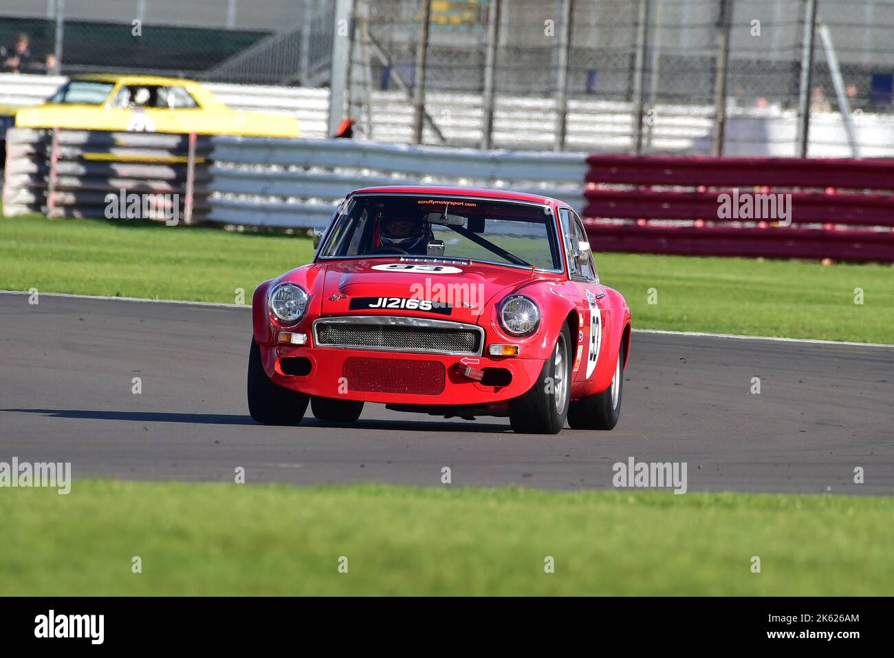 Mike McBride, Matt Domin, MG C GT, Adams & Page Swinging Sixties Group ...