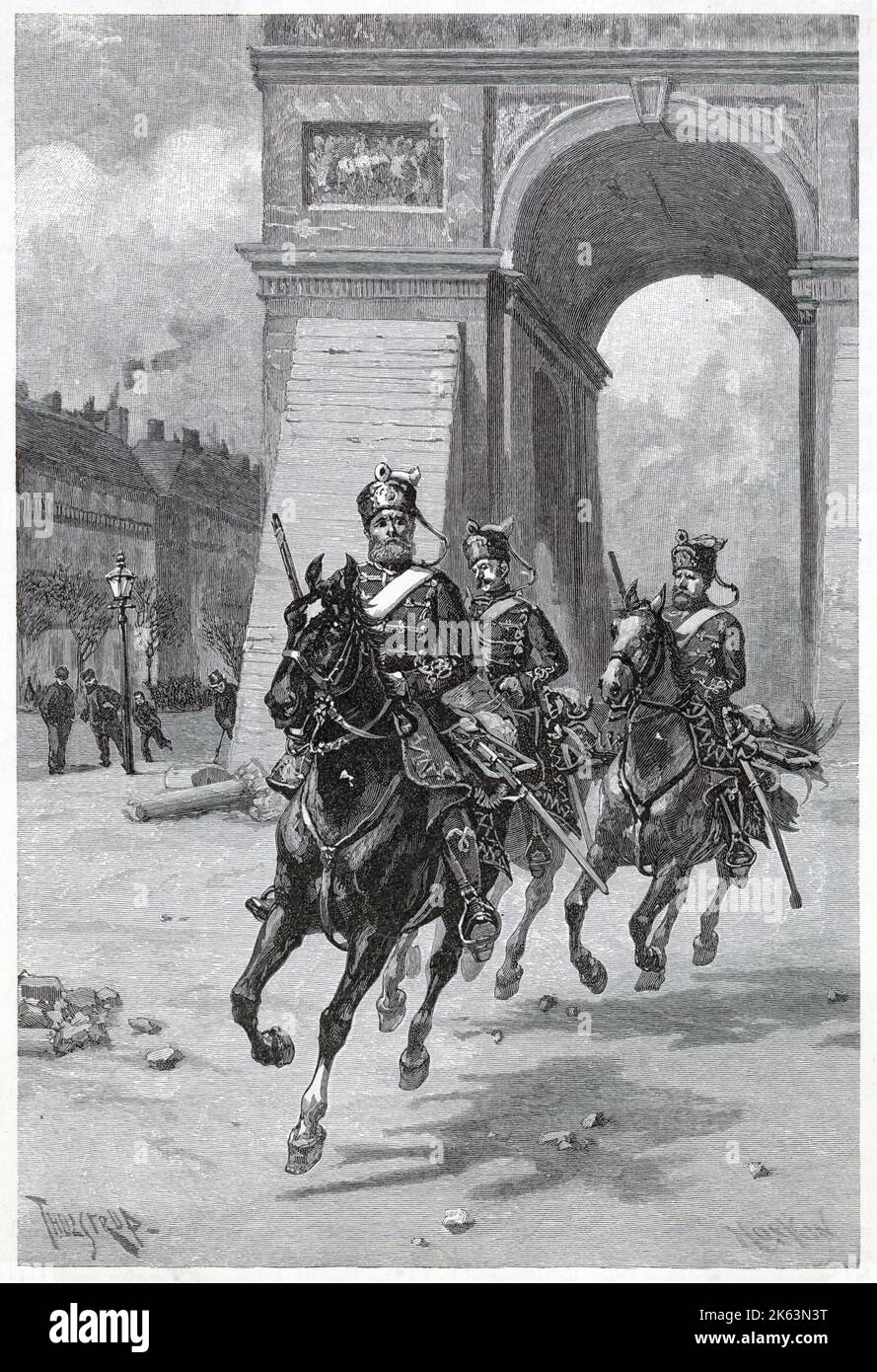 Prussian hussars immagini e fotografie stock ad alta risoluzione - Alamy