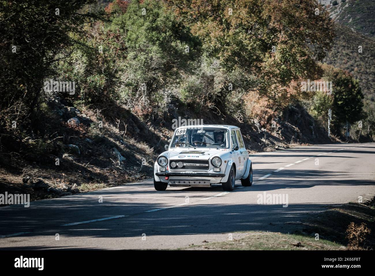 Novella, Corsica, Francia - 7th ottobre 2022: Nicolas Cheyrouze e ...