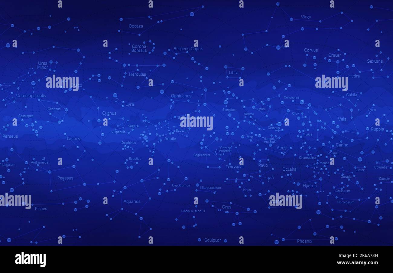 Diagramma delle costellazioni immagini e fotografie stock ad alta risoluzione - Alamy