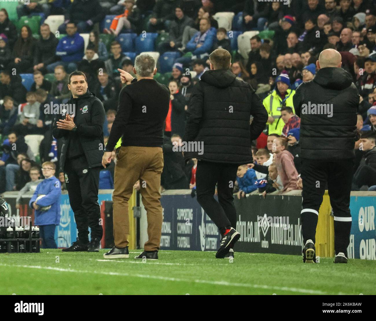 David healy linfield 2022 immagini e fotografie stock ad alta ...