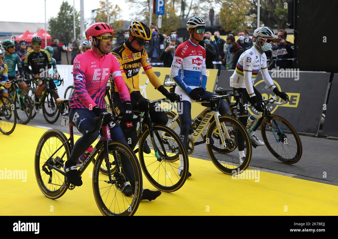 ©Laurent Lairys/MAXPPP - Alberto Bettiol di EF PRO CYCLING , Mathieu ...