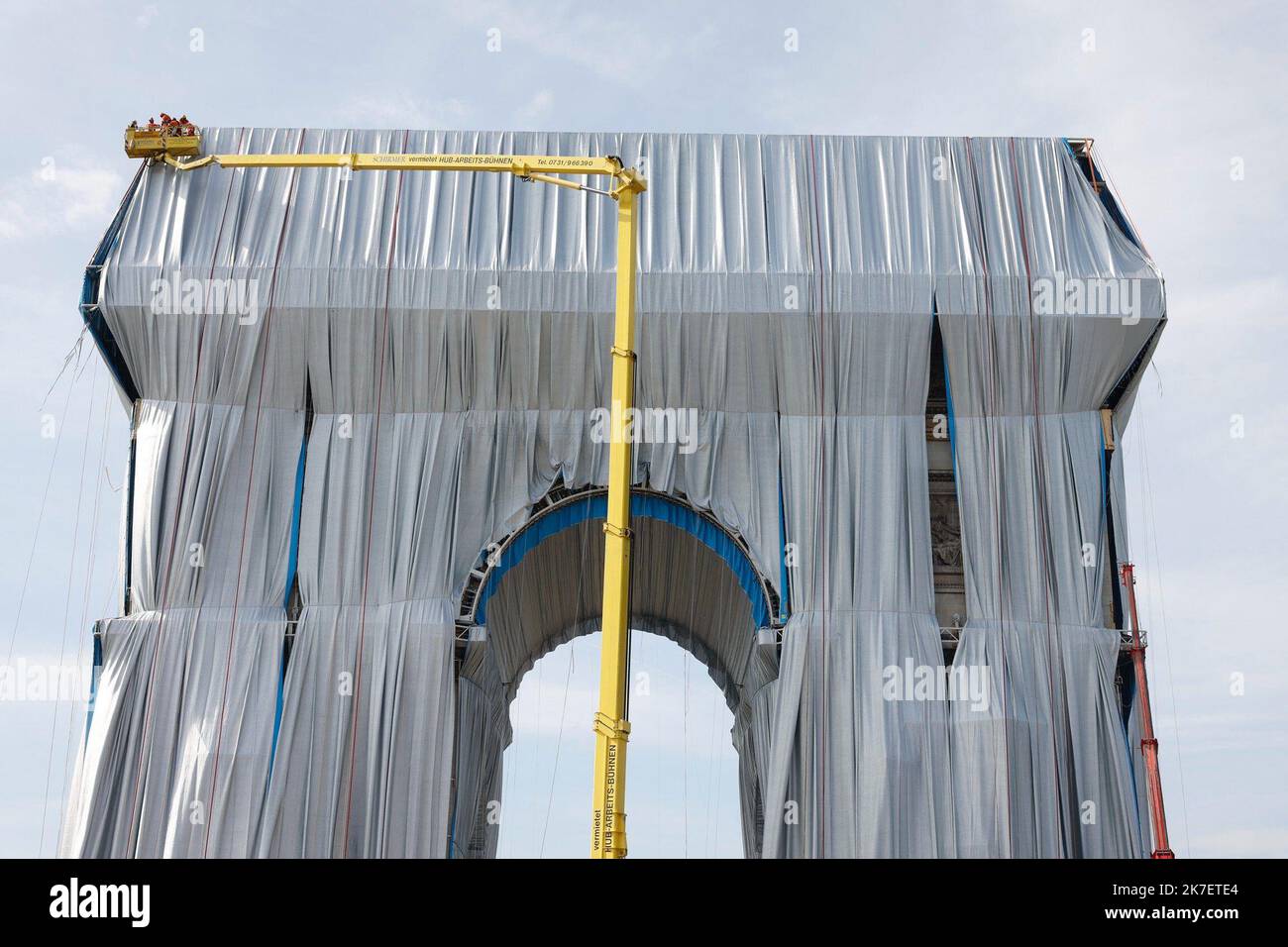 ©PHOTOPQR/LE PARISIEN/Olivier CORSAN ; Paris ; 13/09/2021 ; L’Arc de ...