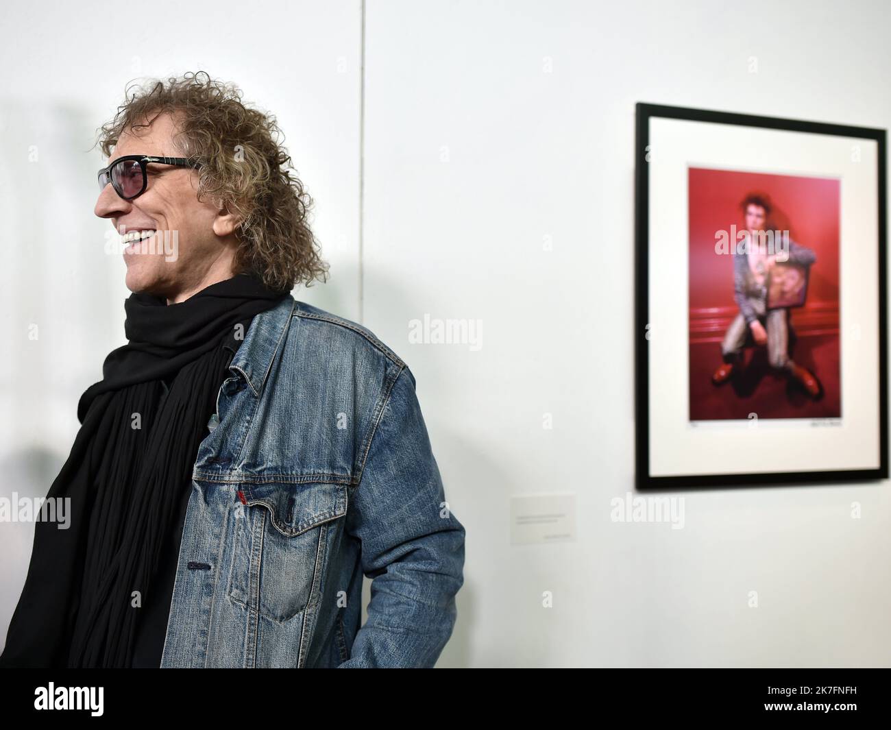©REMY GABALDA/MAXPPP - le photographe britannique Mick Rock, connu pour ...