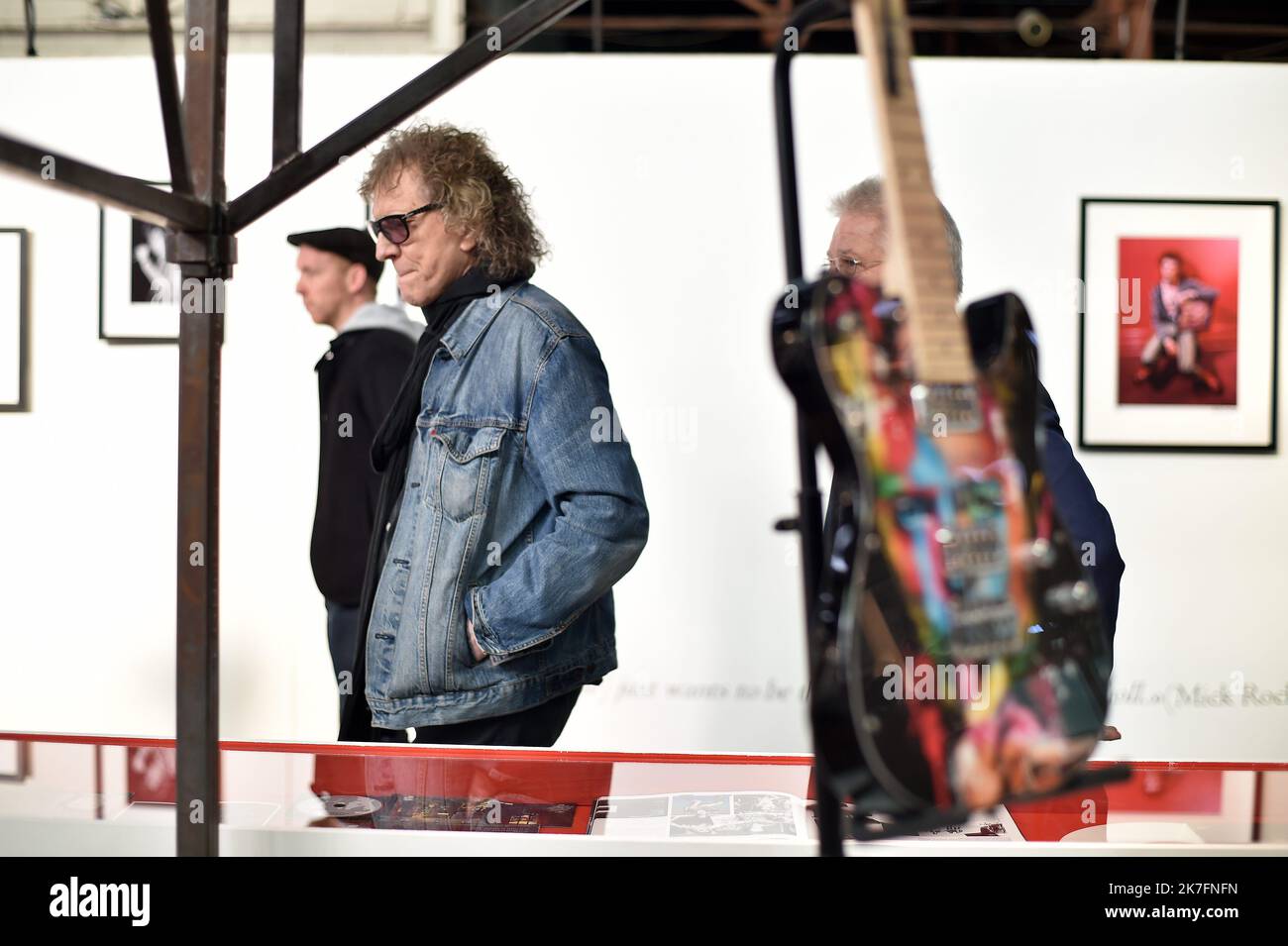 ©REMY GABALDA/MAXPPP - le photographe britannique Mick Rock, connu pour ...