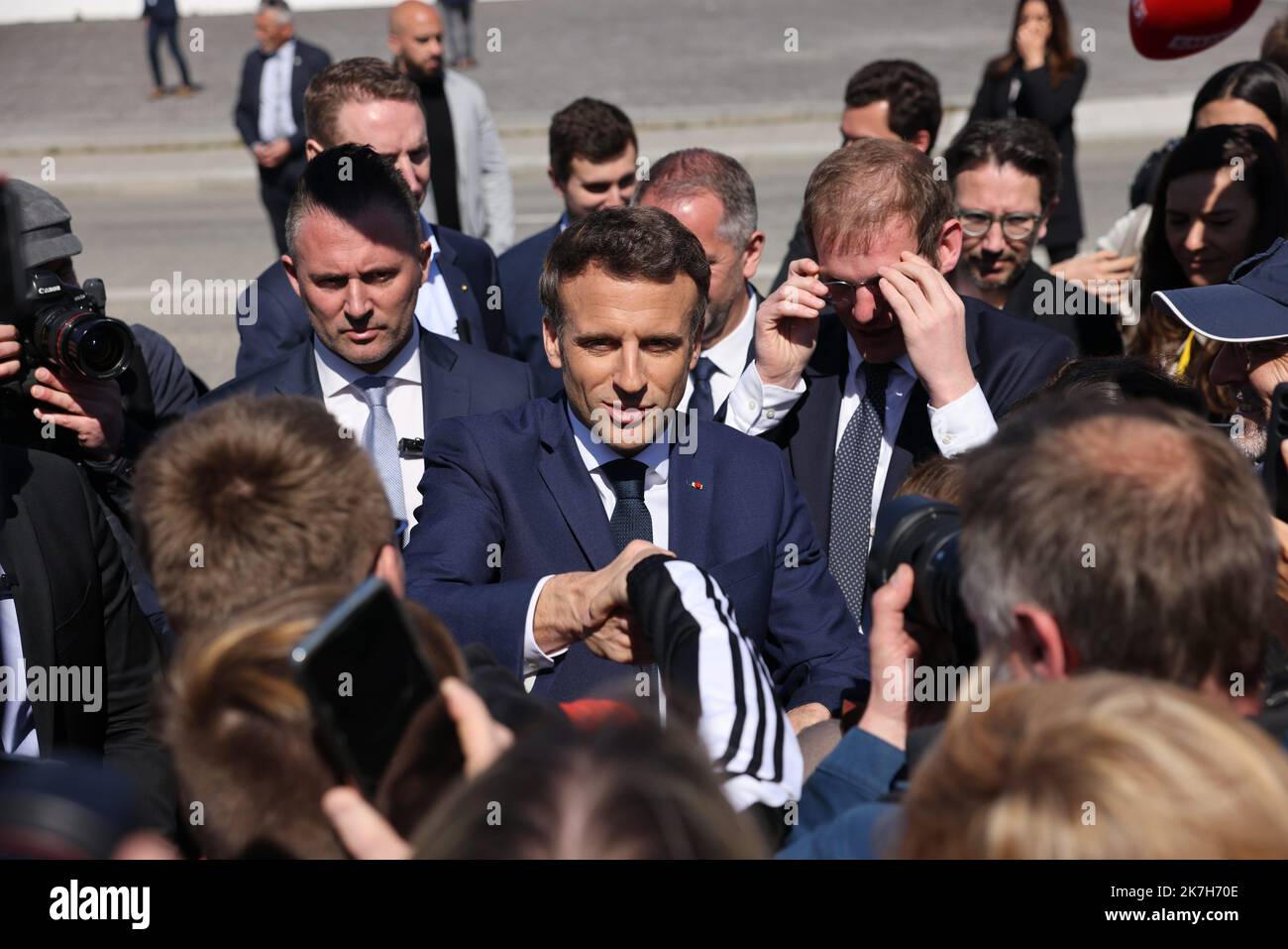©PHOTOPQR/LE PARISIEN/LP / ARNAUD JOURNOIS ; LE HAVRE ; 14/04/2022 ...